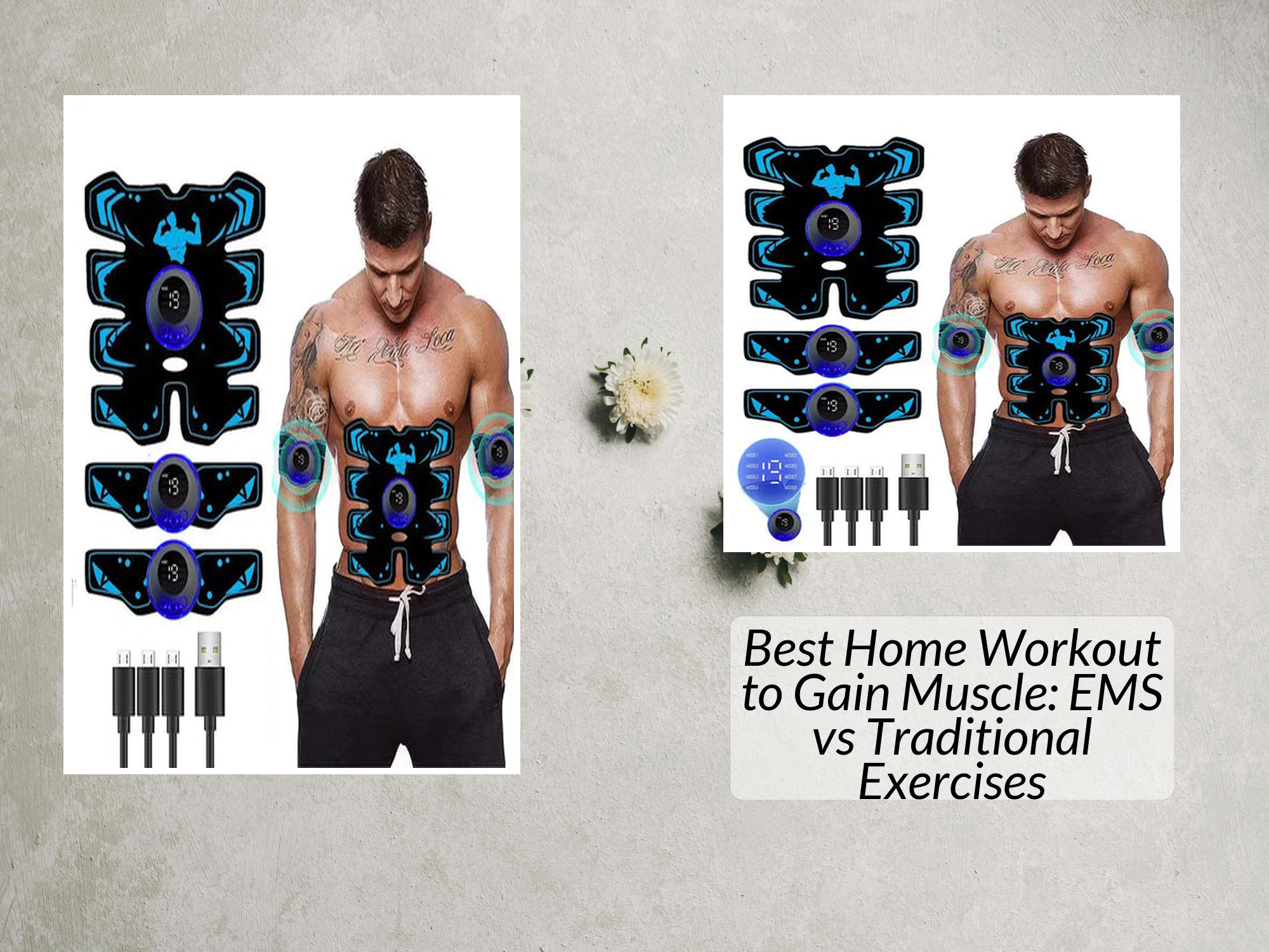 Best Home Workout to Gain Muscle: EMS vs Traditional Exercises – KentDO