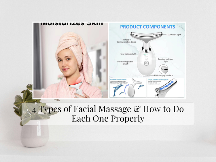 4 Types of Facial Massage and How to Do Each – KentDO™ Healthy & Beauty