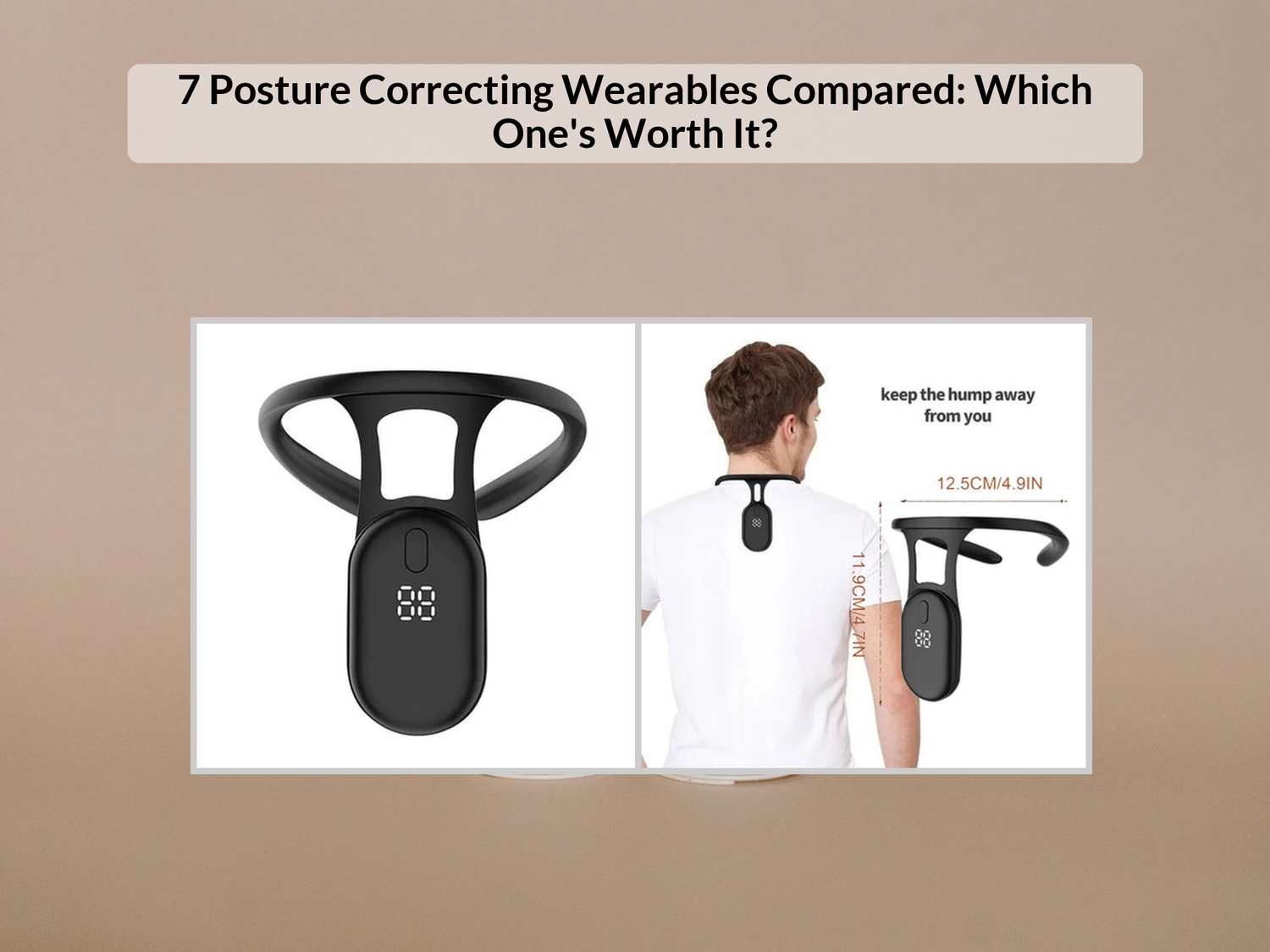 7 Wearable Posture Corrector Devices Compared (2026) – KentDO™ Healthy ...