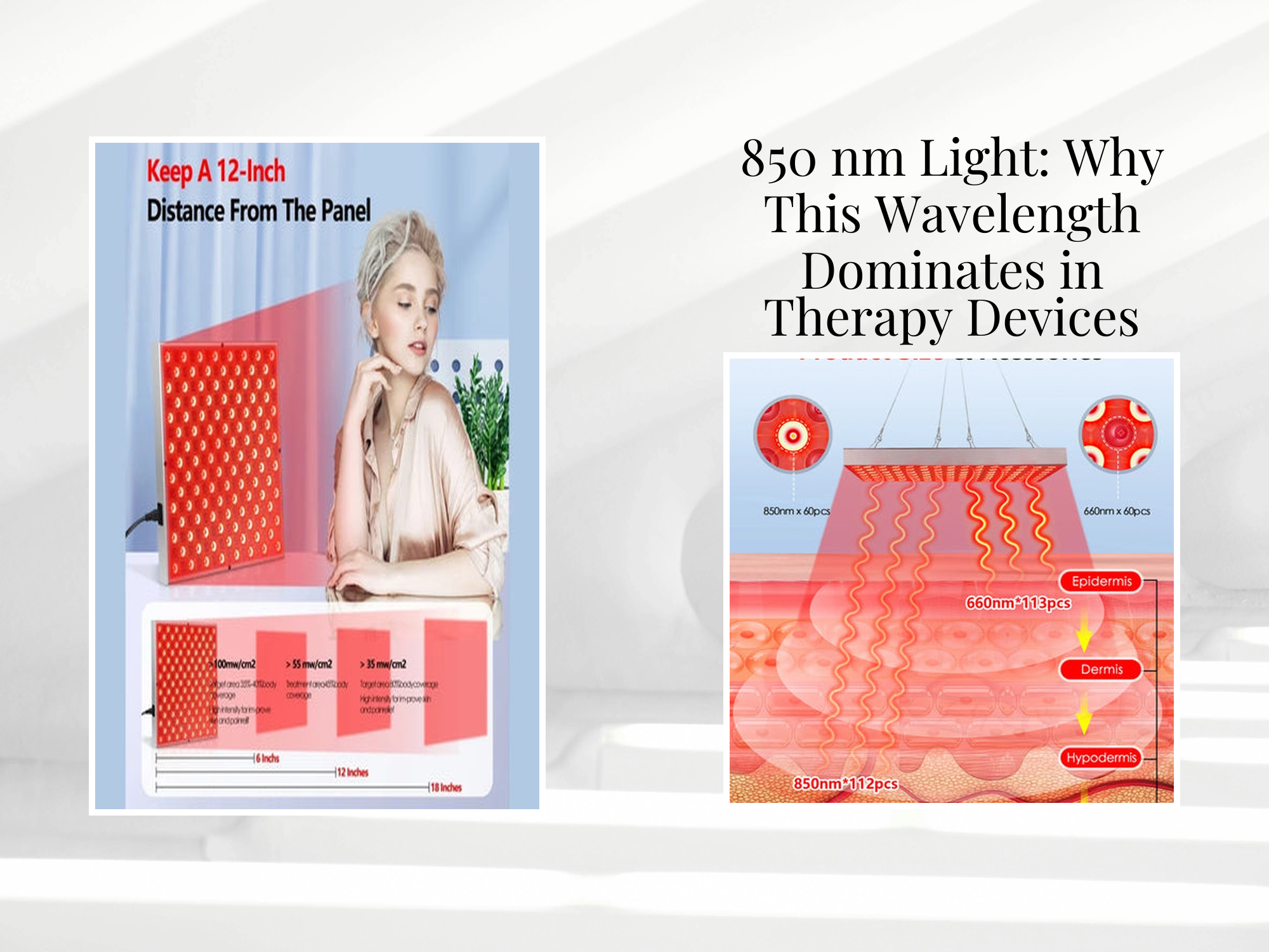 850 nm Light: What It Is, Uses, and 850 vs 940 nm – KentDO™ Healthy ...
