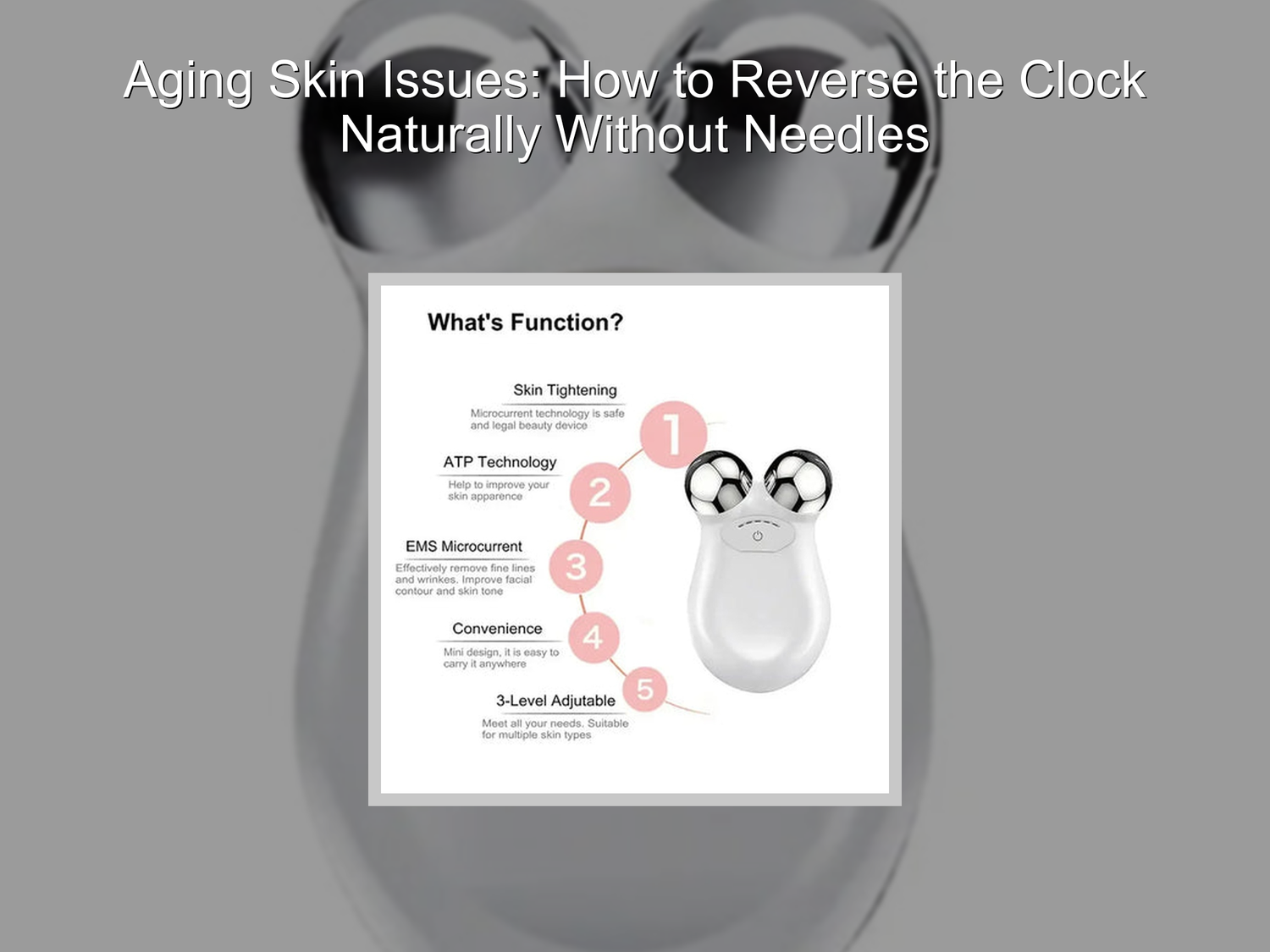 Aging Skin Issues: How to Reverse the Clock Naturally Without Needles ...