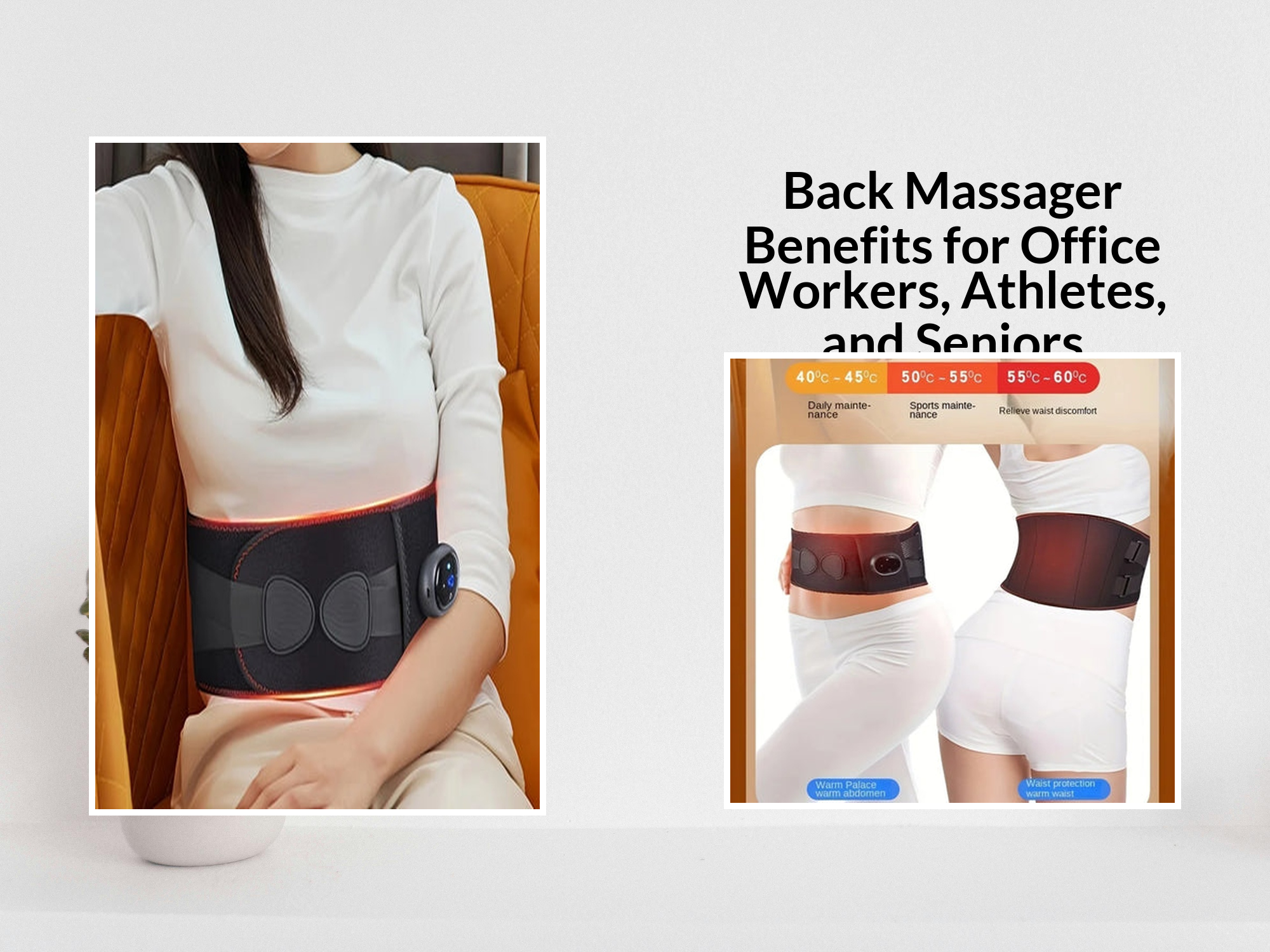 Back Massager Benefits for Office Workers, Athletes, and Seniors ...