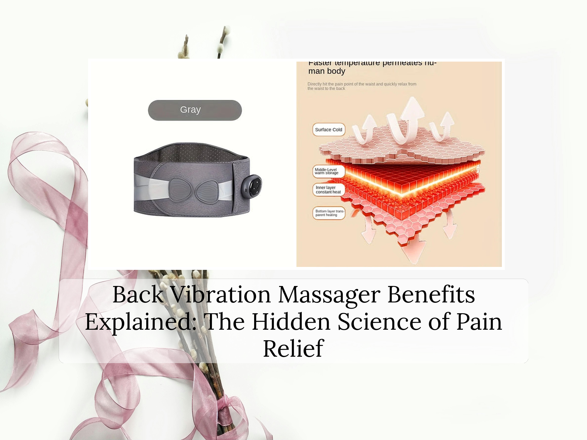 Back Vibration Massager Benefits Explained: The Hidden Science of Pain ...
