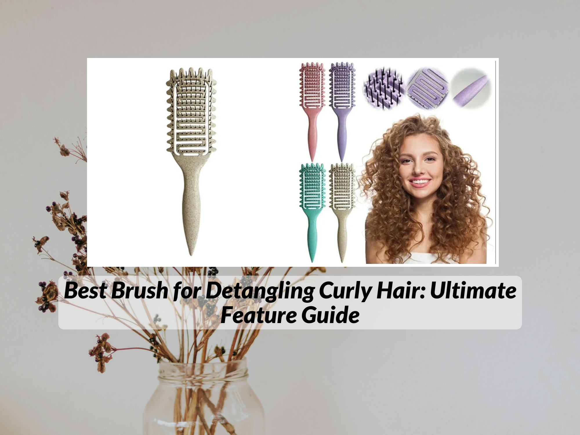 Best Brush for Detangling Curly Hair: Ultimate Feature Guide – KentDO ...