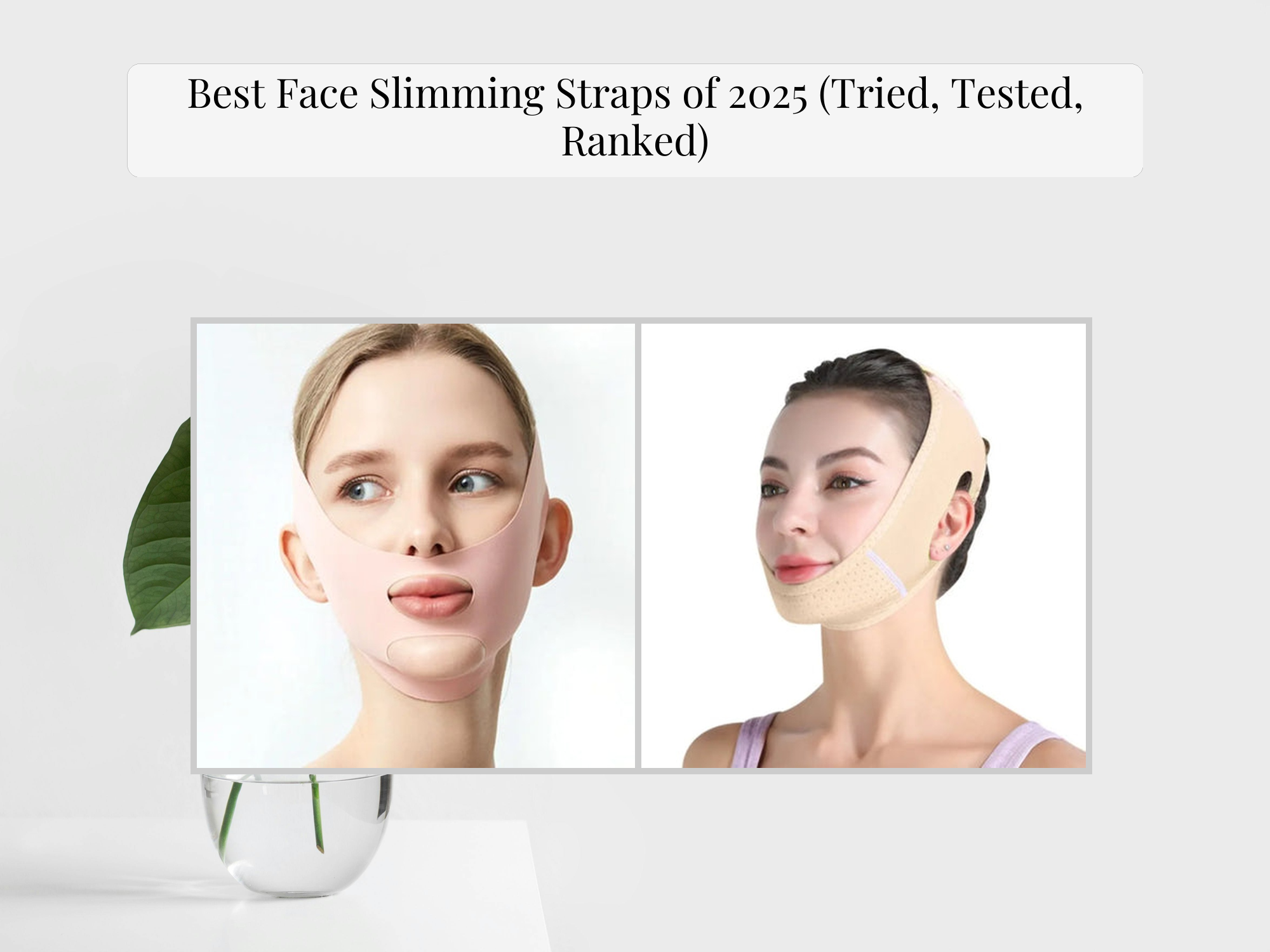 Face Slimming Strap Before and After: Real Results – KentDO™ Healthy ...