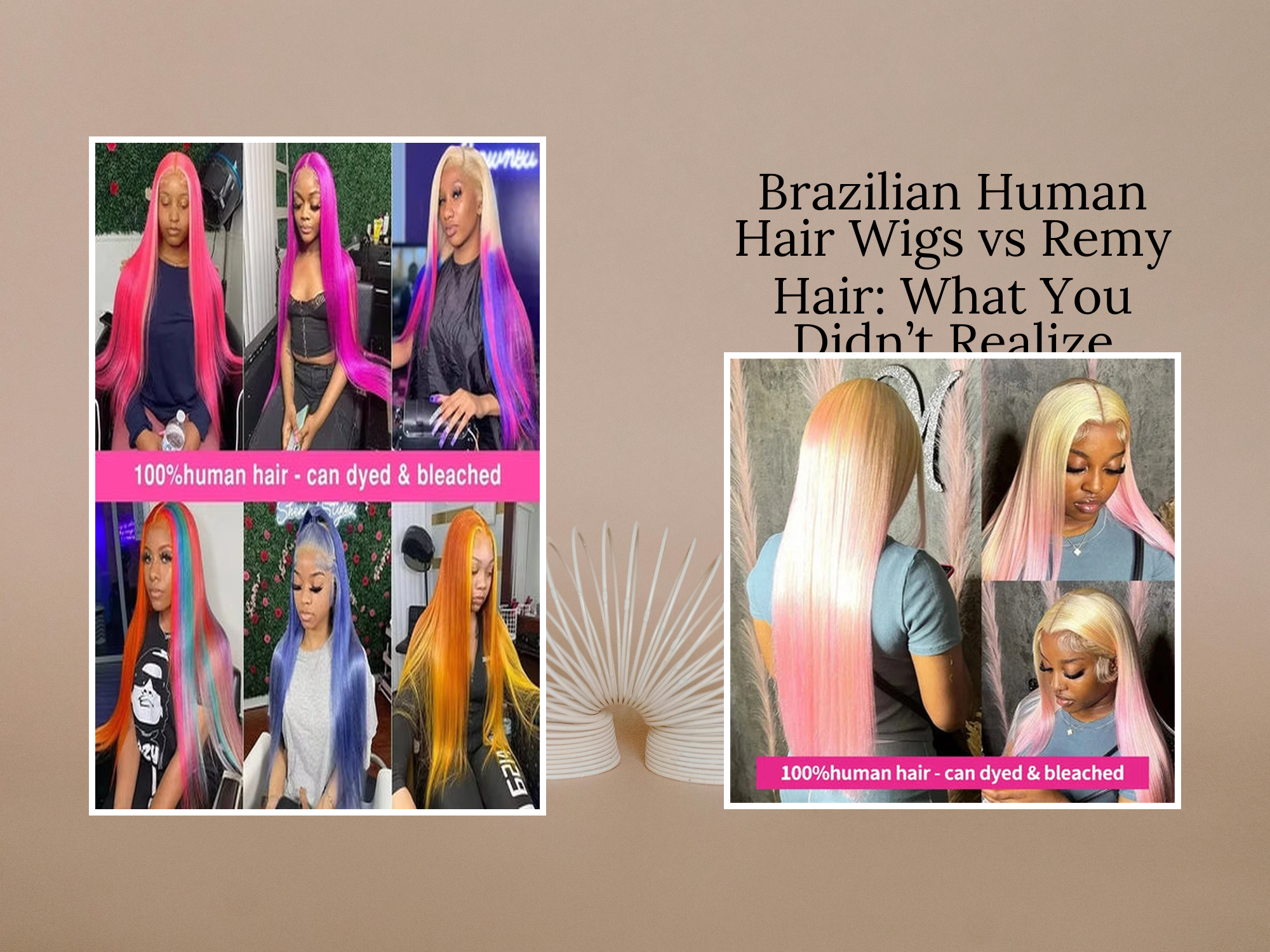 Brazilian Human Hair Wigs vs Remy Hair: What You Didn’t Realize – KentDO