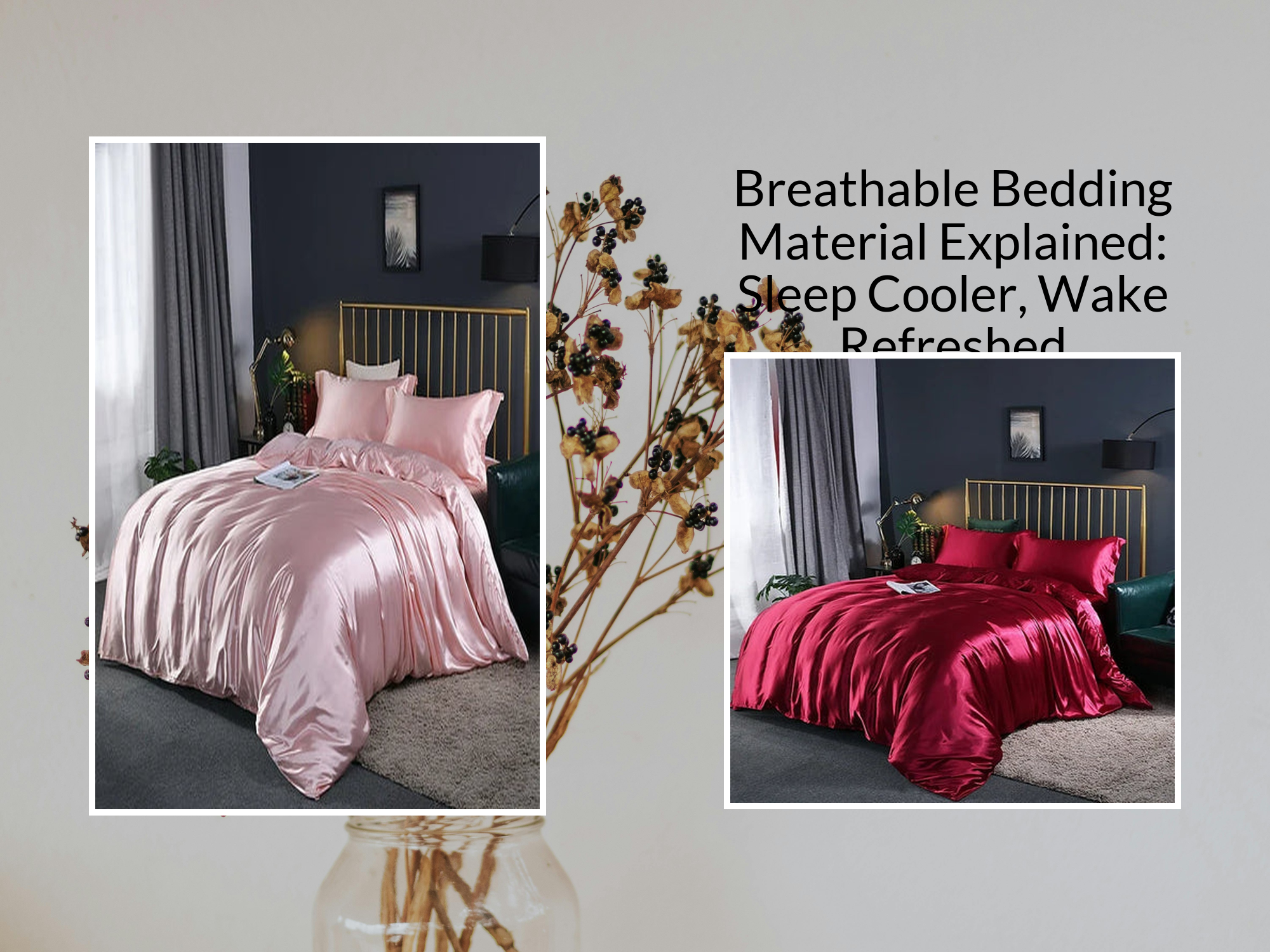 Breathable Bedding Material Explained: Sleep Cooler, Wake Refreshed ...