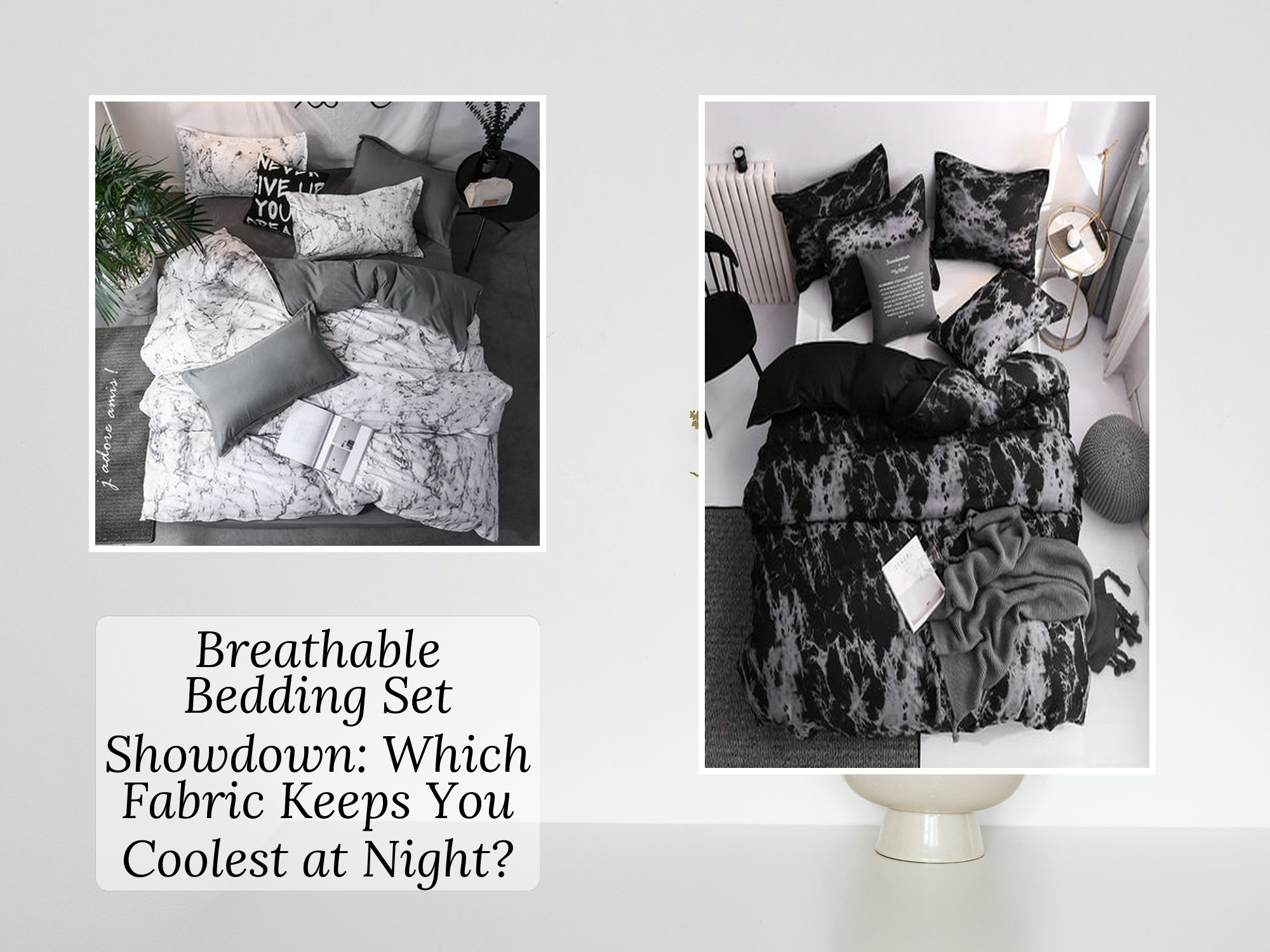 Breathable Bedding Set Showdown: Which Fabric Keeps You Coolest at Nig ...