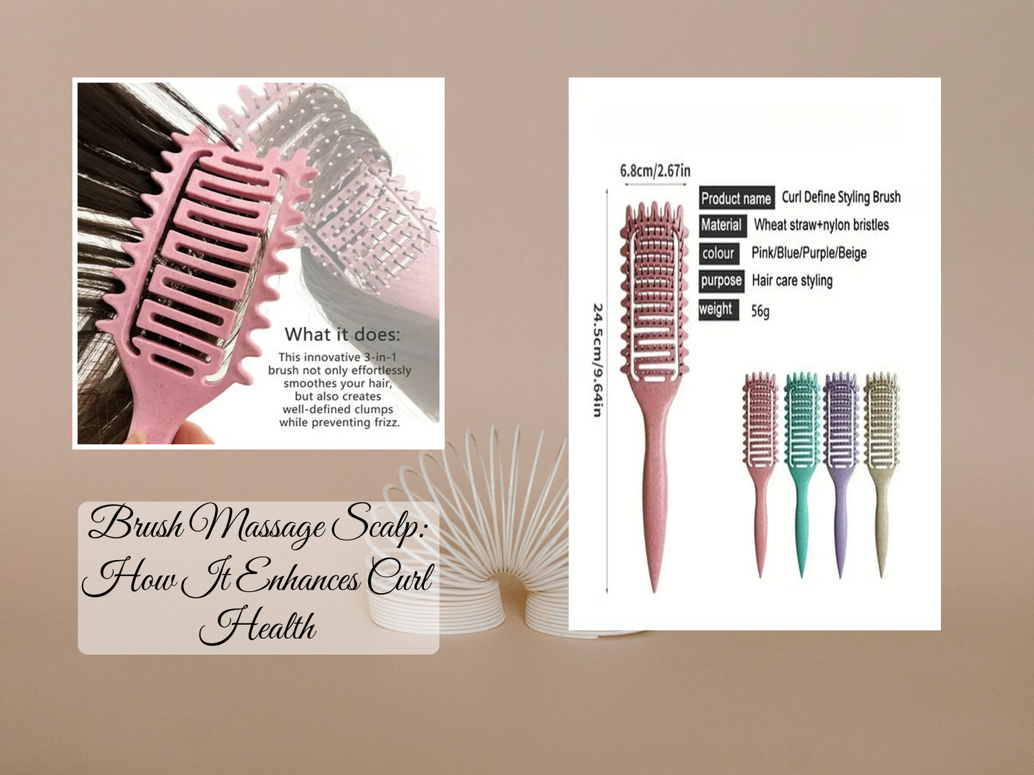 Brush Massage Scalp: How It Enhances Curl Health – KentDO™ Healthy & Beauty