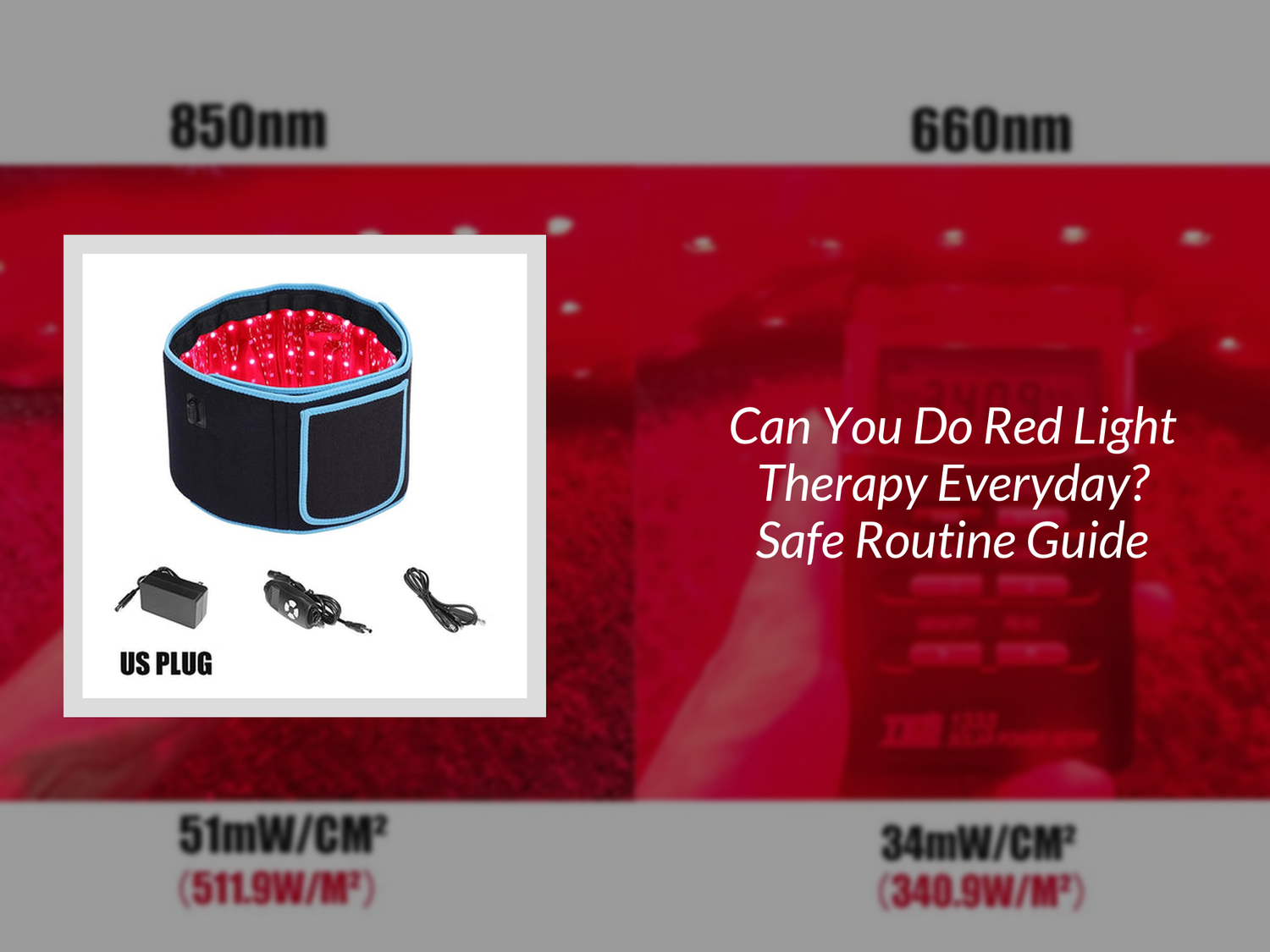 Can You Do Red Light Therapy Everyday? Safe Routine Guide – KentDO ...