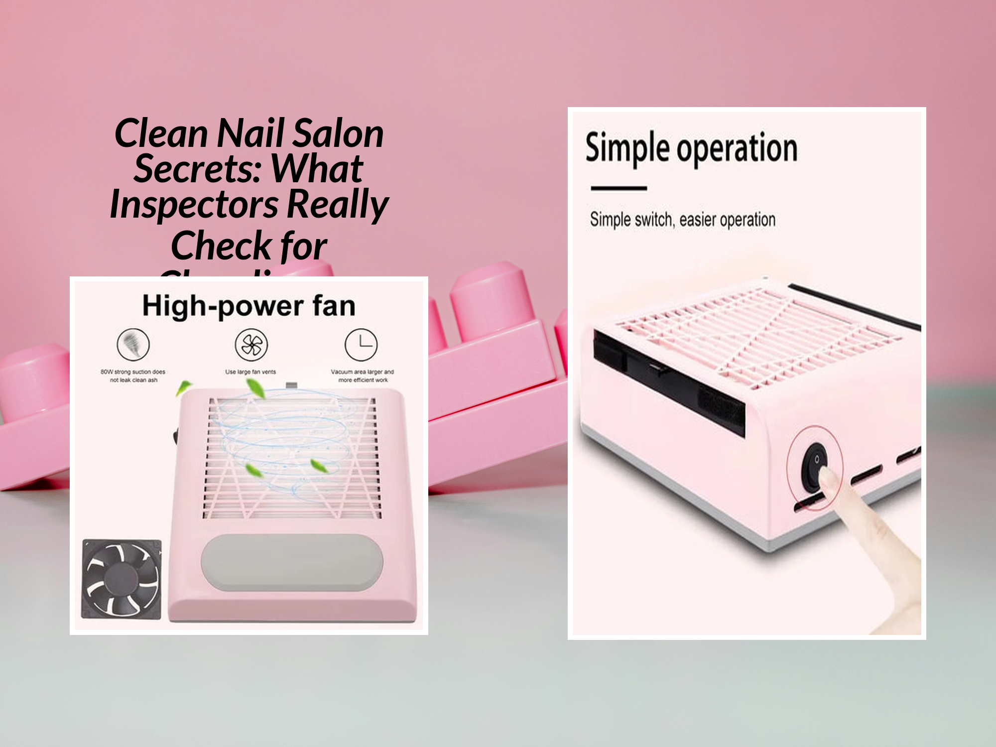 Clean Nail Salon Secrets: What Inspectors Really Check for Cleanliness ...