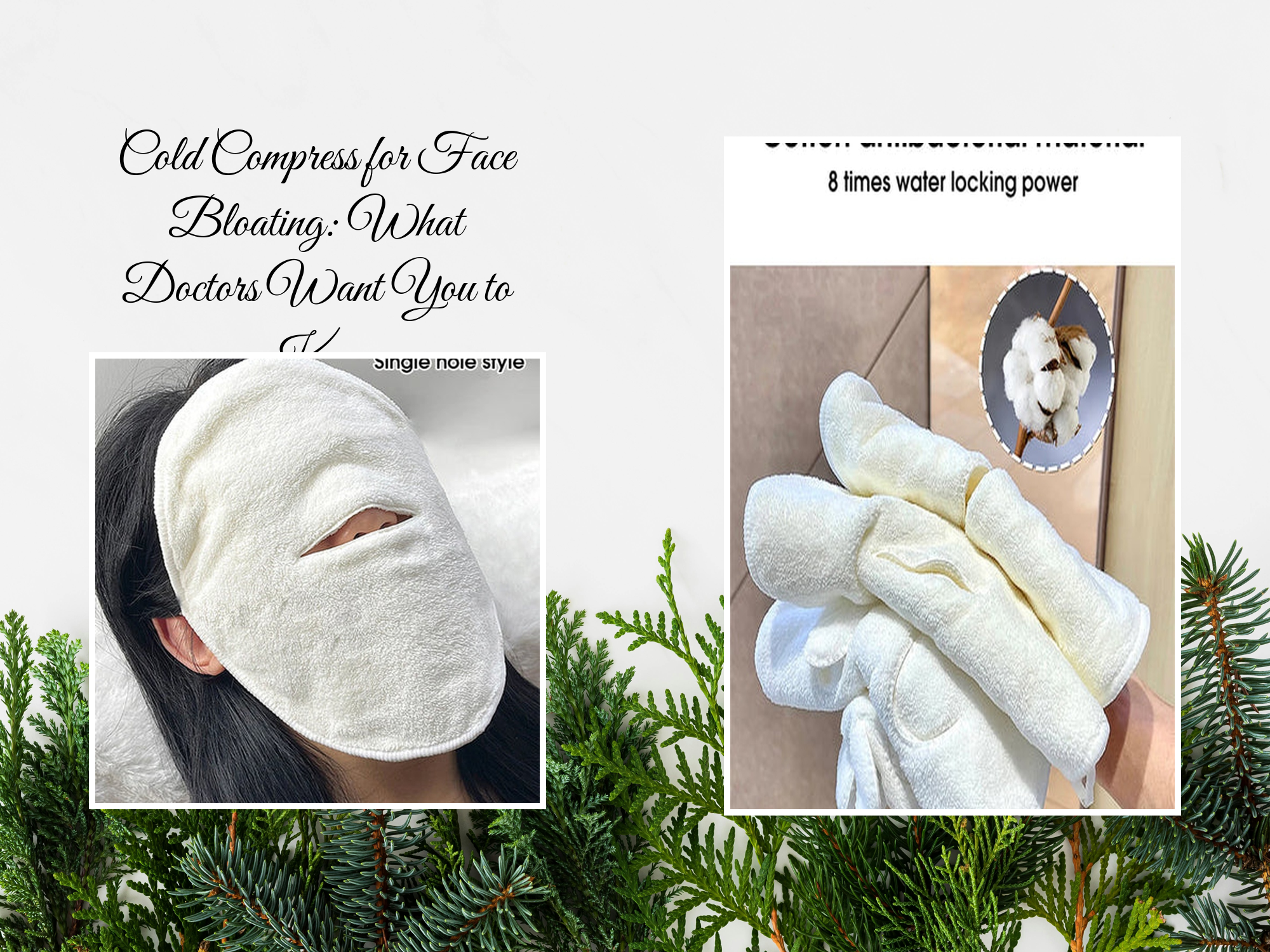 Cold Compress for Puffy Face: 6 Simple Ways to Use It – KentDO™ Healthy ...