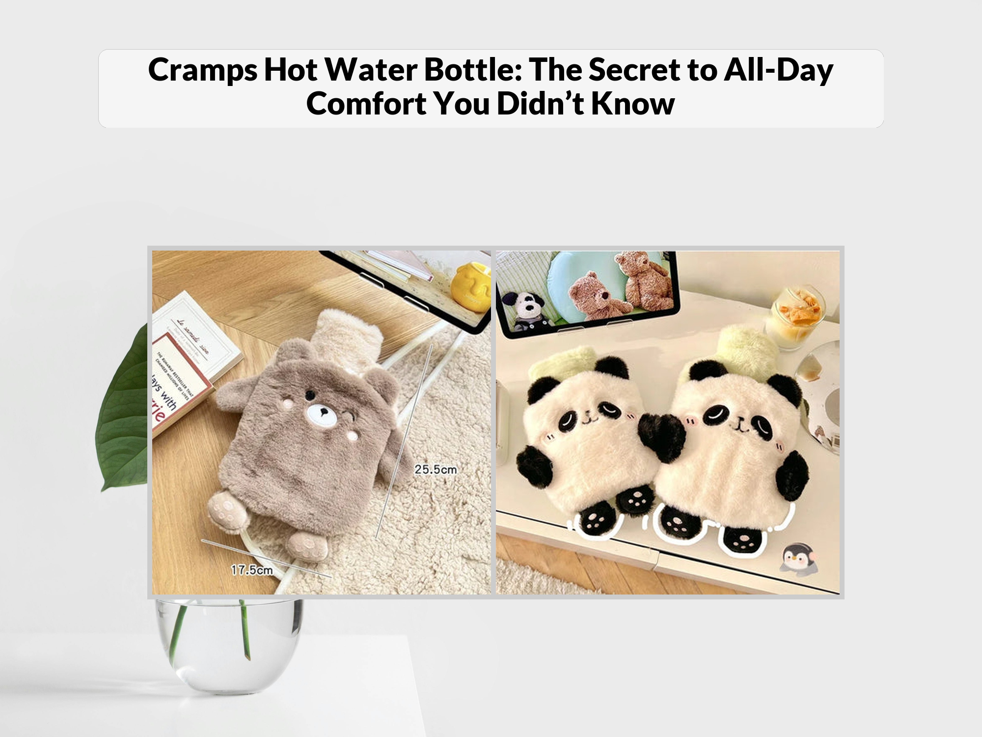 Cramps Hot Water Bottle: The Secret to All-Day Comfort You Didn’t Know – KentDO