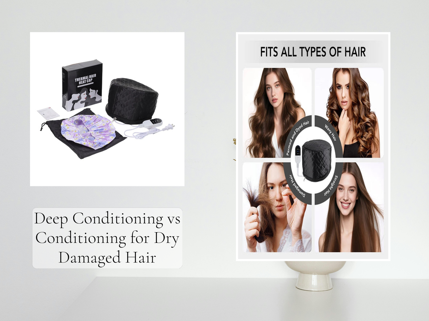 Deep Conditioning vs Conditioning for Dry Damaged Hair – KentDO ...