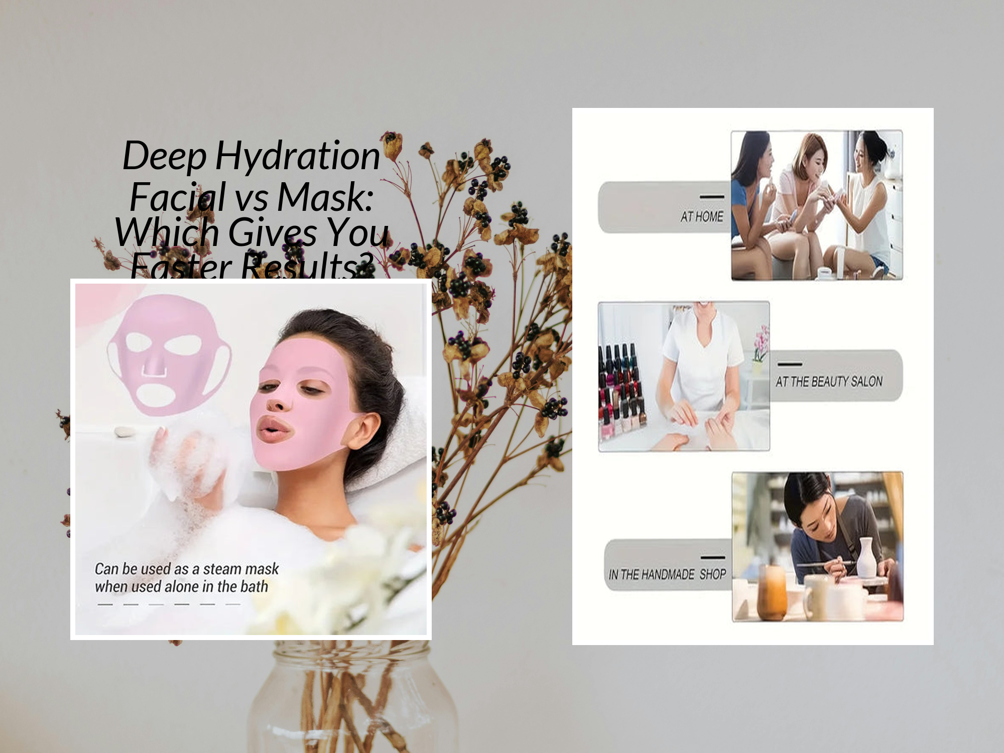 Deep Hydration Facial vs Mask: Which Gives You Faster Results? – KentDO