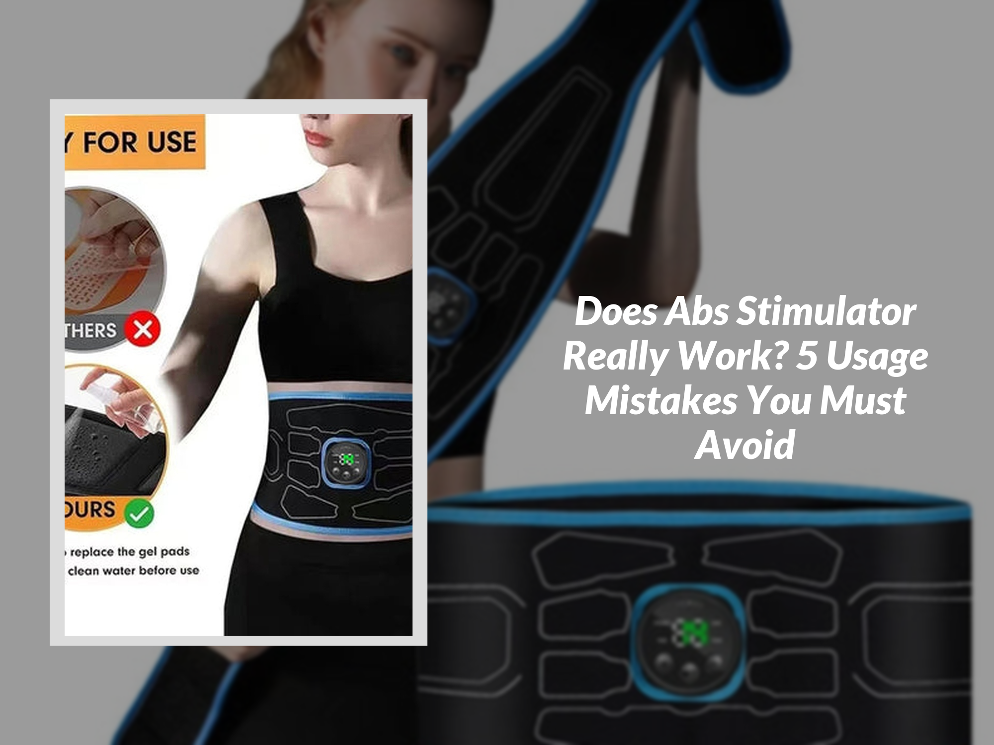 Do Ab Stimulators Work? Science & Real Results – KentDO™ Healthy & Beauty