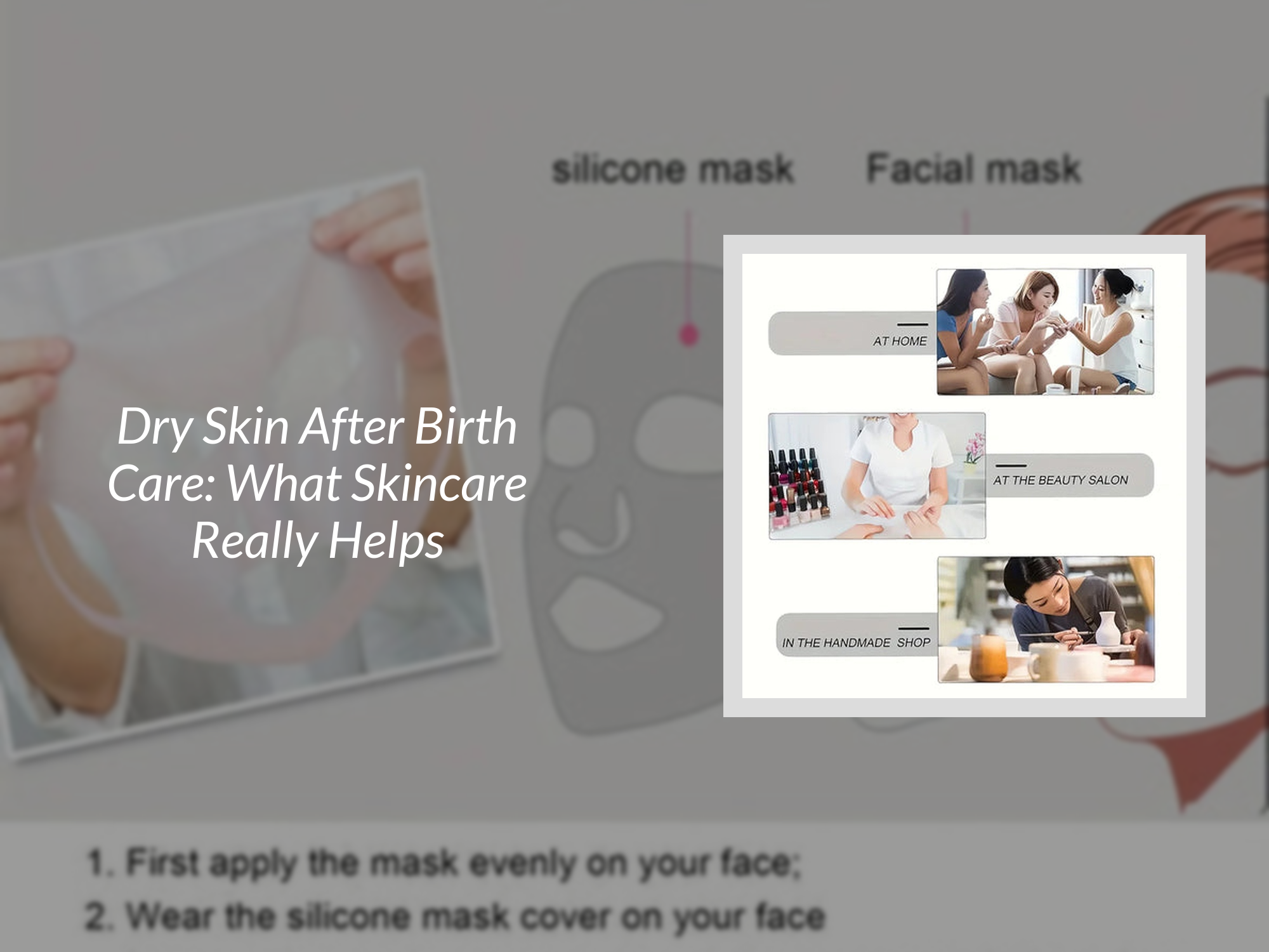 Dry Skin After Birth Care: What Skincare Really Helps – KentDO™ Healthy ...