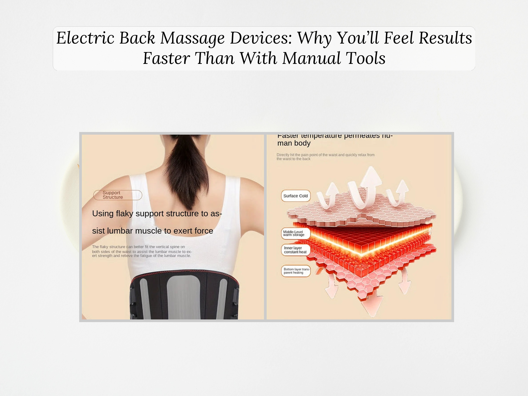 Electric Back Massage Devices: Why You’ll Feel Results Faster Than Wit ...