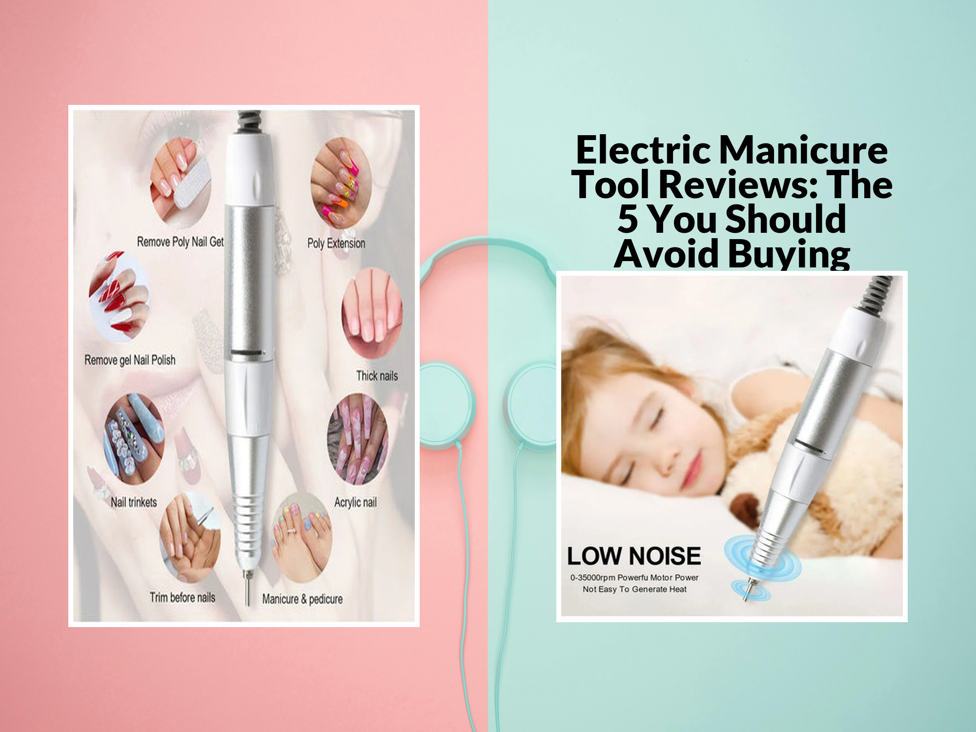 Electric Nail Drill Reviews: Best Picks for 2026 – KentDO™ Healthy & Beauty