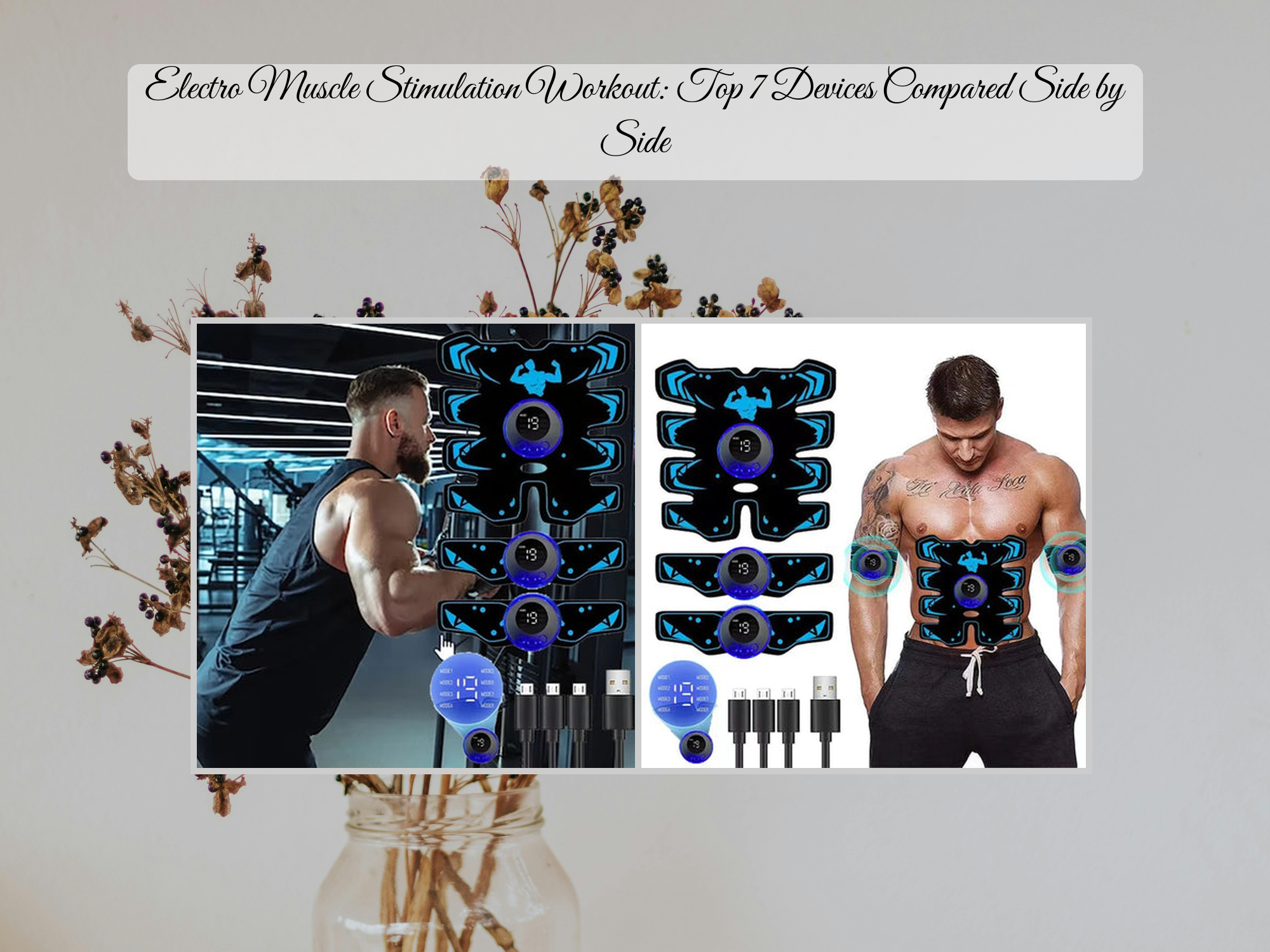 Electro Muscle Stimulation Workout: Top 7 Devices Compared Side by Sid ...