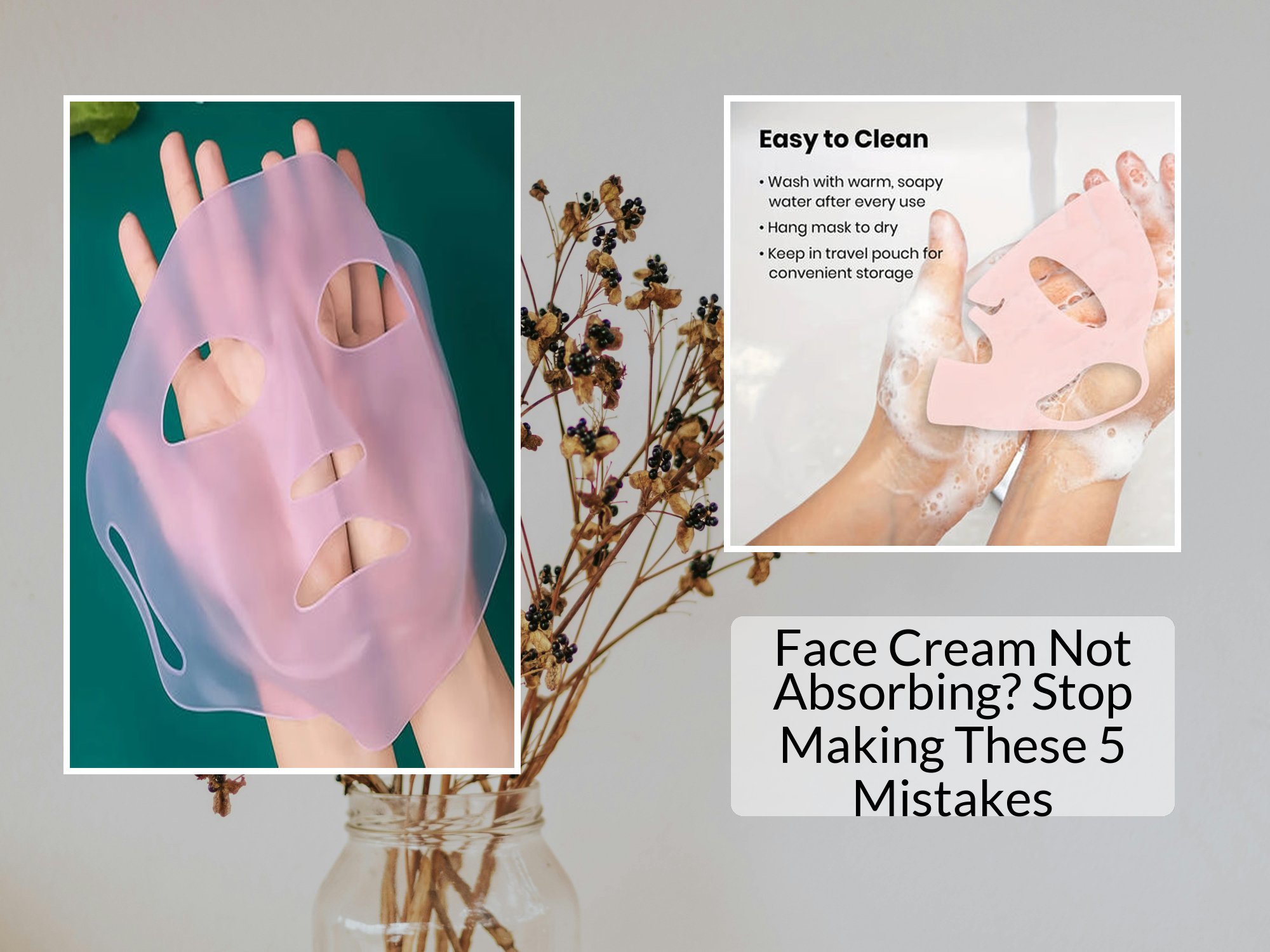 Why Is My Face Cream Not Absorbing? Causes & Fixes – KentDO™ Healthy ...