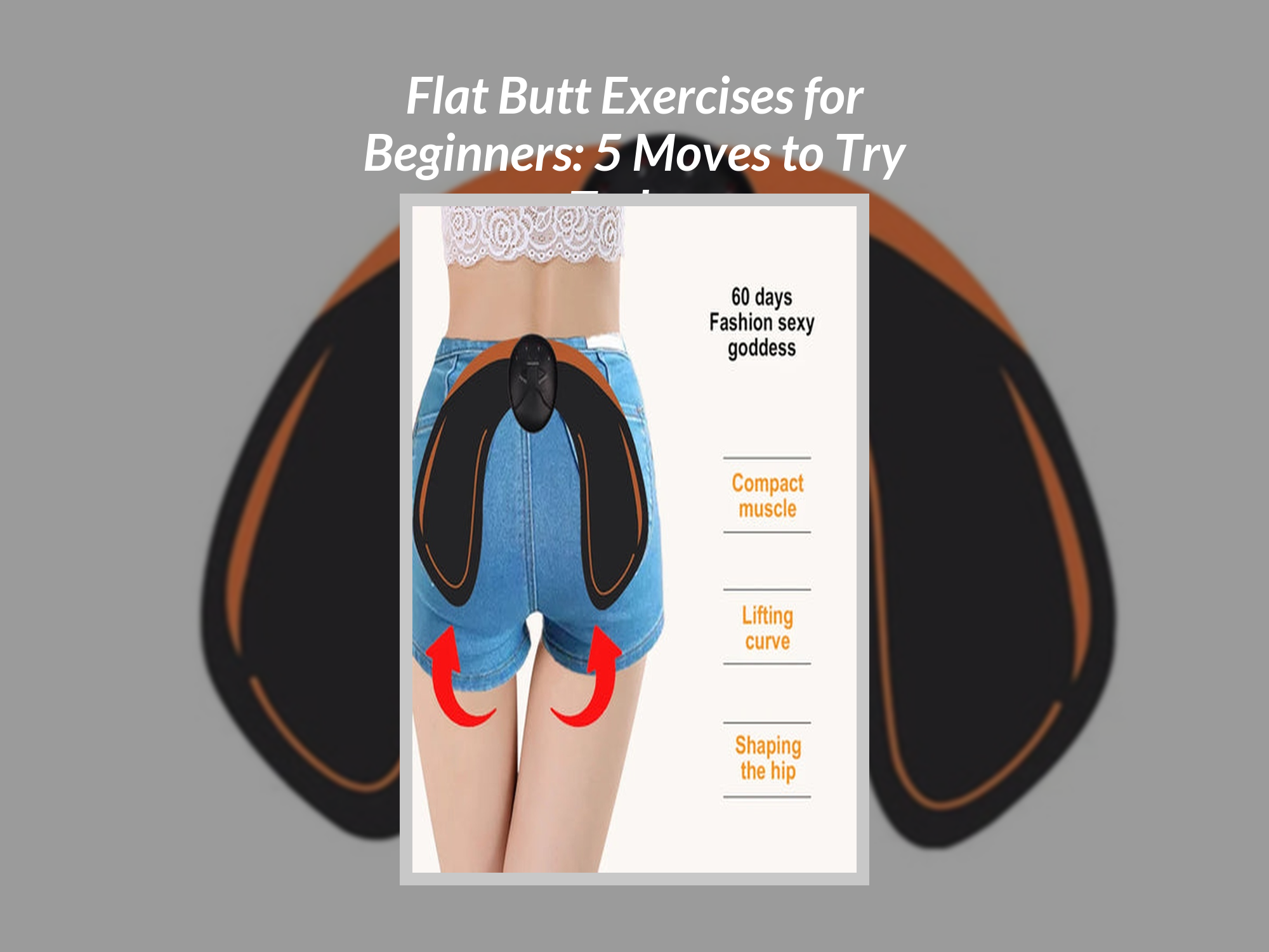Flat Butt Exercises for Beginners: 5 Moves to Try Today – KentDO ...