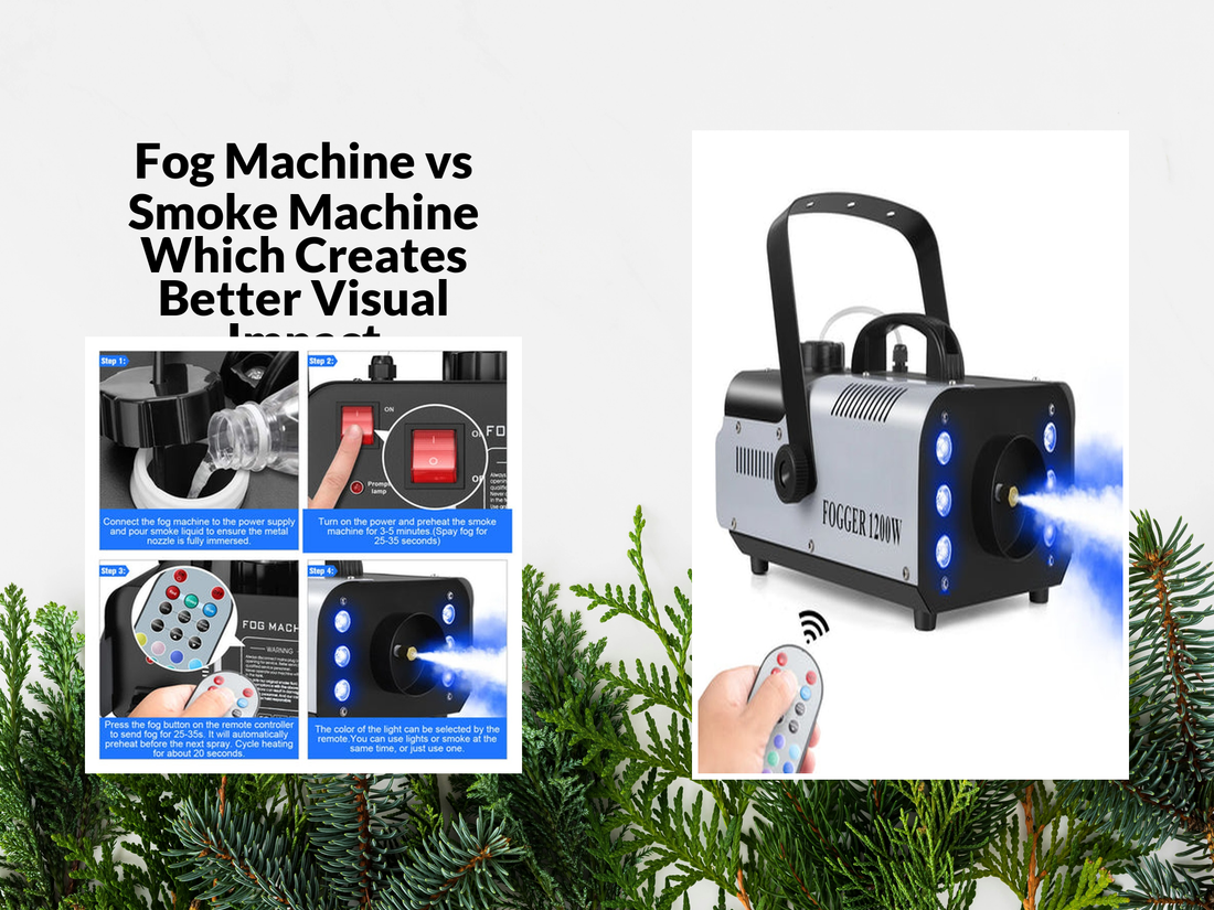 Fog Machine vs Smoke Machine: Key Differences (2026) – KentDO™ Healthy ...
