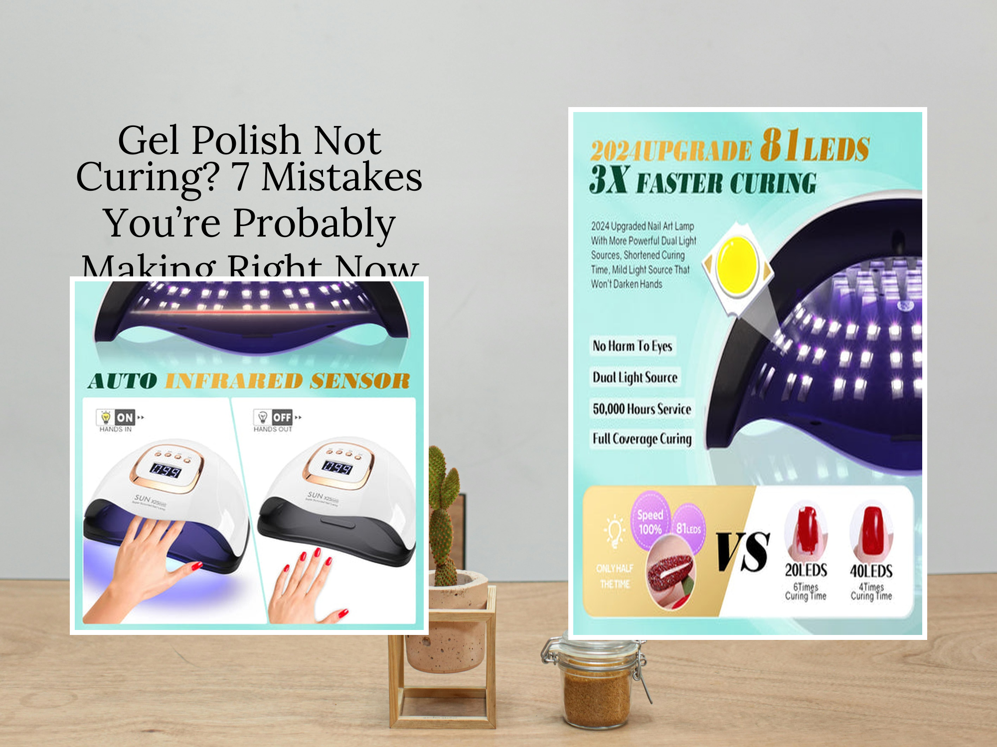 Gel Polish Not Curing? 7 Causes and Fixes – KentDO™ Healthy & Beauty