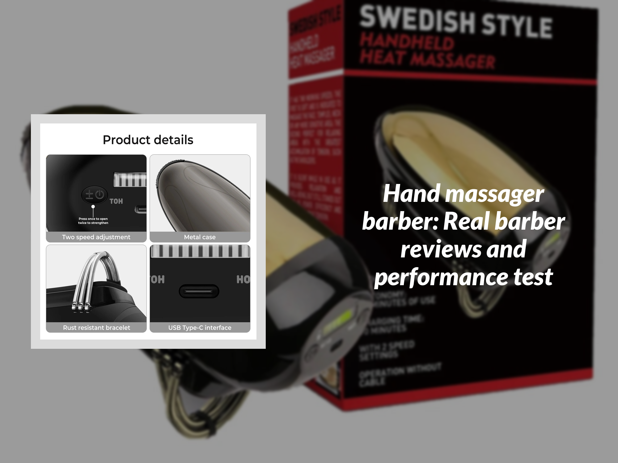 Hand massager barber: Real barber reviews and performance test – KentDO ...