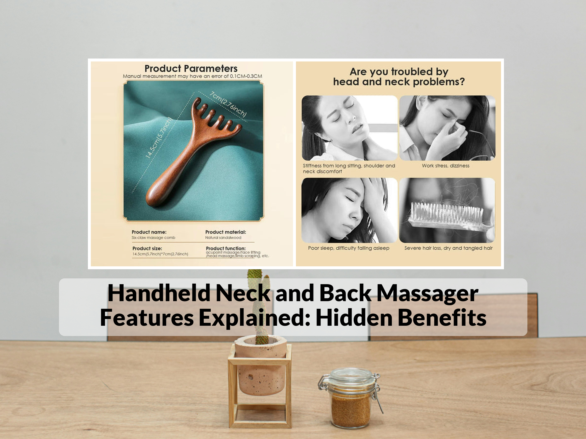 Handheld Neck and Back Massager Features Explained: Hidden Benefits ...