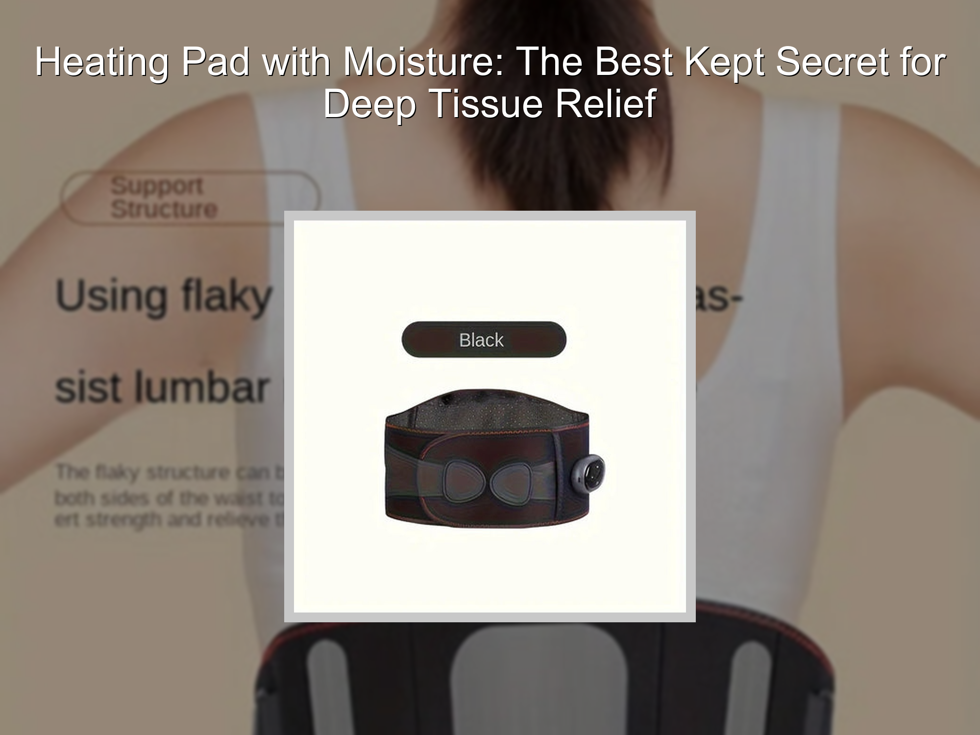 Heating Pad with Moisture: The Best Kept Secret for Deep Tissue Relief ...
