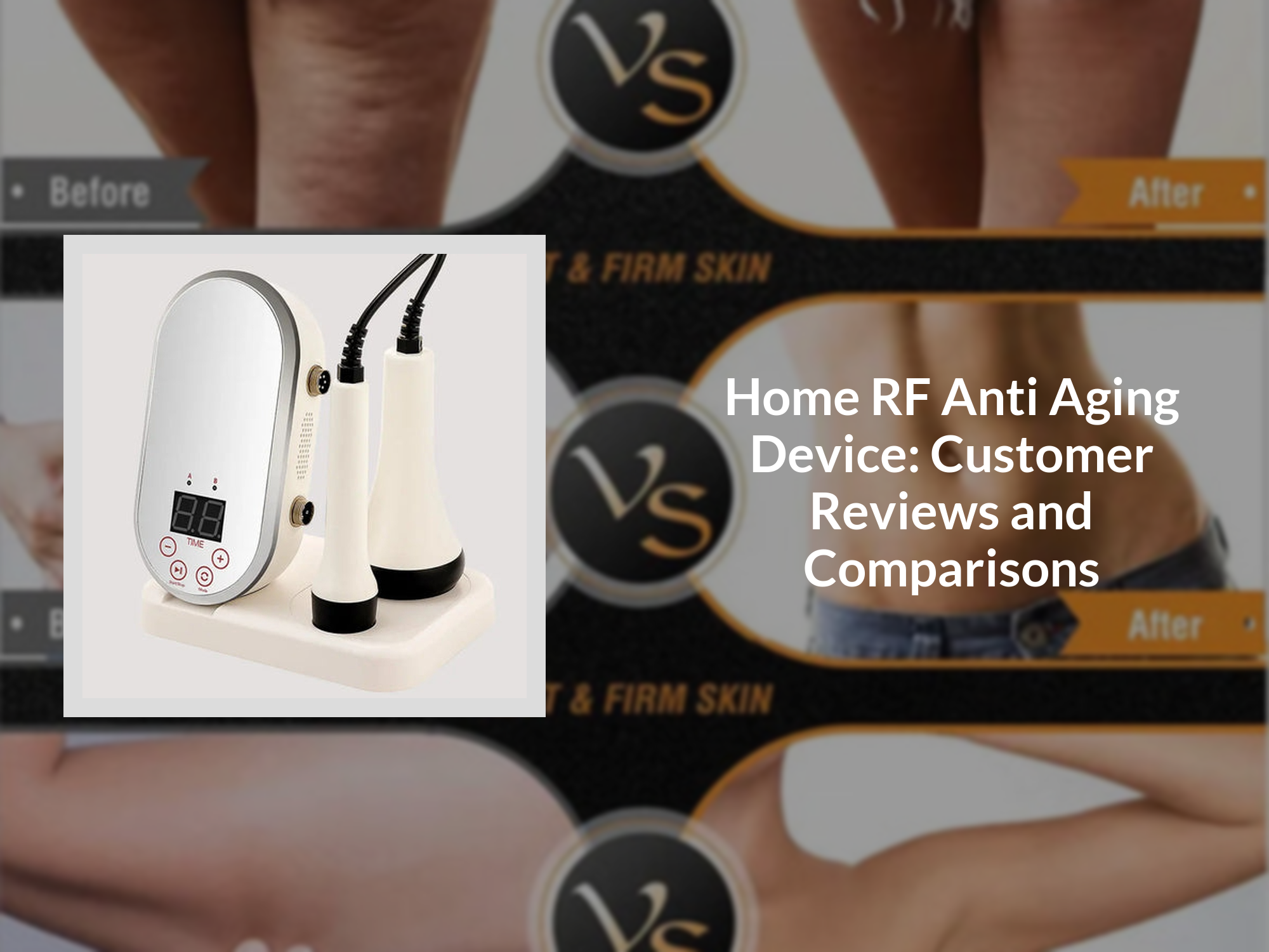 Home RF Anti Aging Device: Customer Reviews and Comparisons – KentDO ...