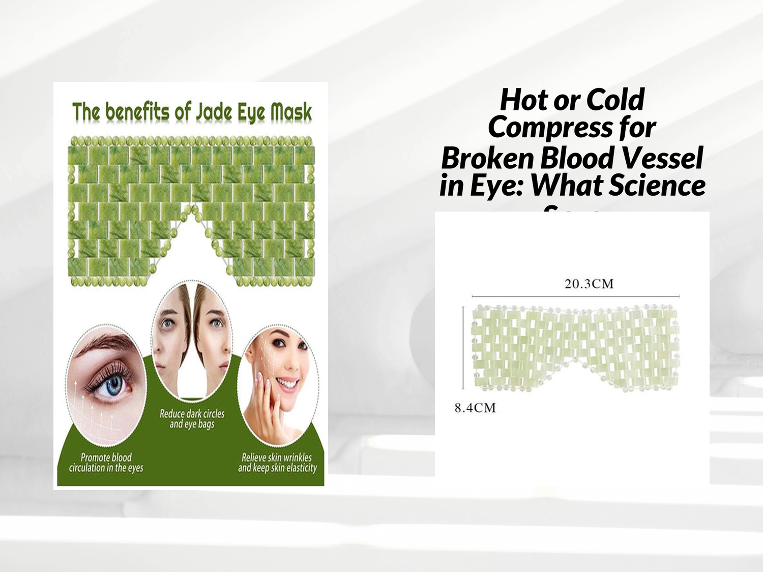 Hot or Cold Compress for Broken Blood Vessel in Eye? – KentDO™ Healthy ...