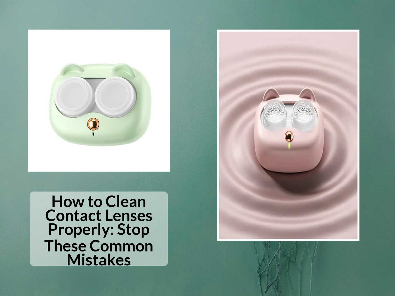 How to Clean Contact Lenses Properly: 5 Safe Tricks You Missed – KentDO ...