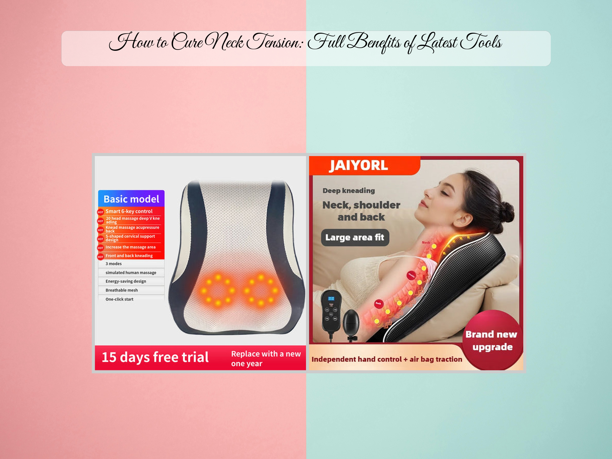 How to Cure Neck Tension: Full Benefits of Latest Tools – KentDO ...