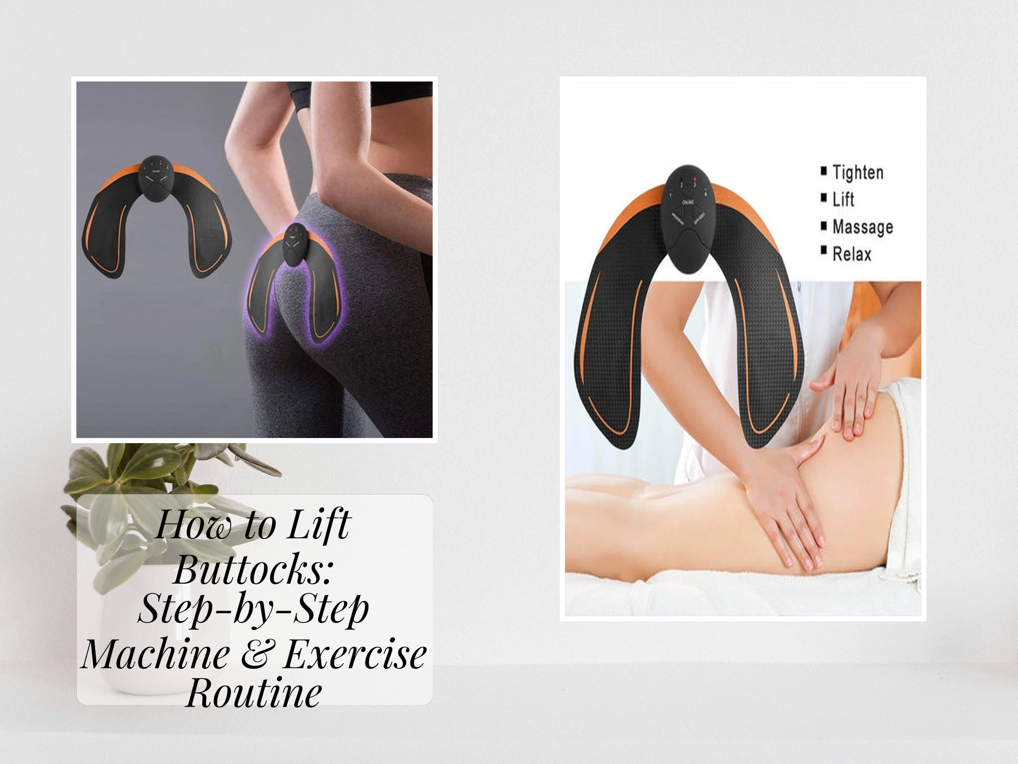 How to Lift Buttocks: Step-by-Step Machine & Exercise Routine – KentDO ...