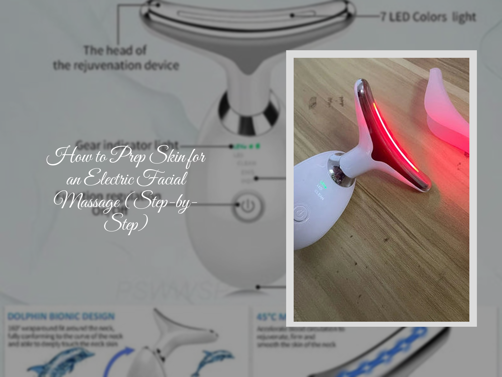 How to Use Electric Face Massager: Step-by-Step Guide – KentDO™ Healthy ...