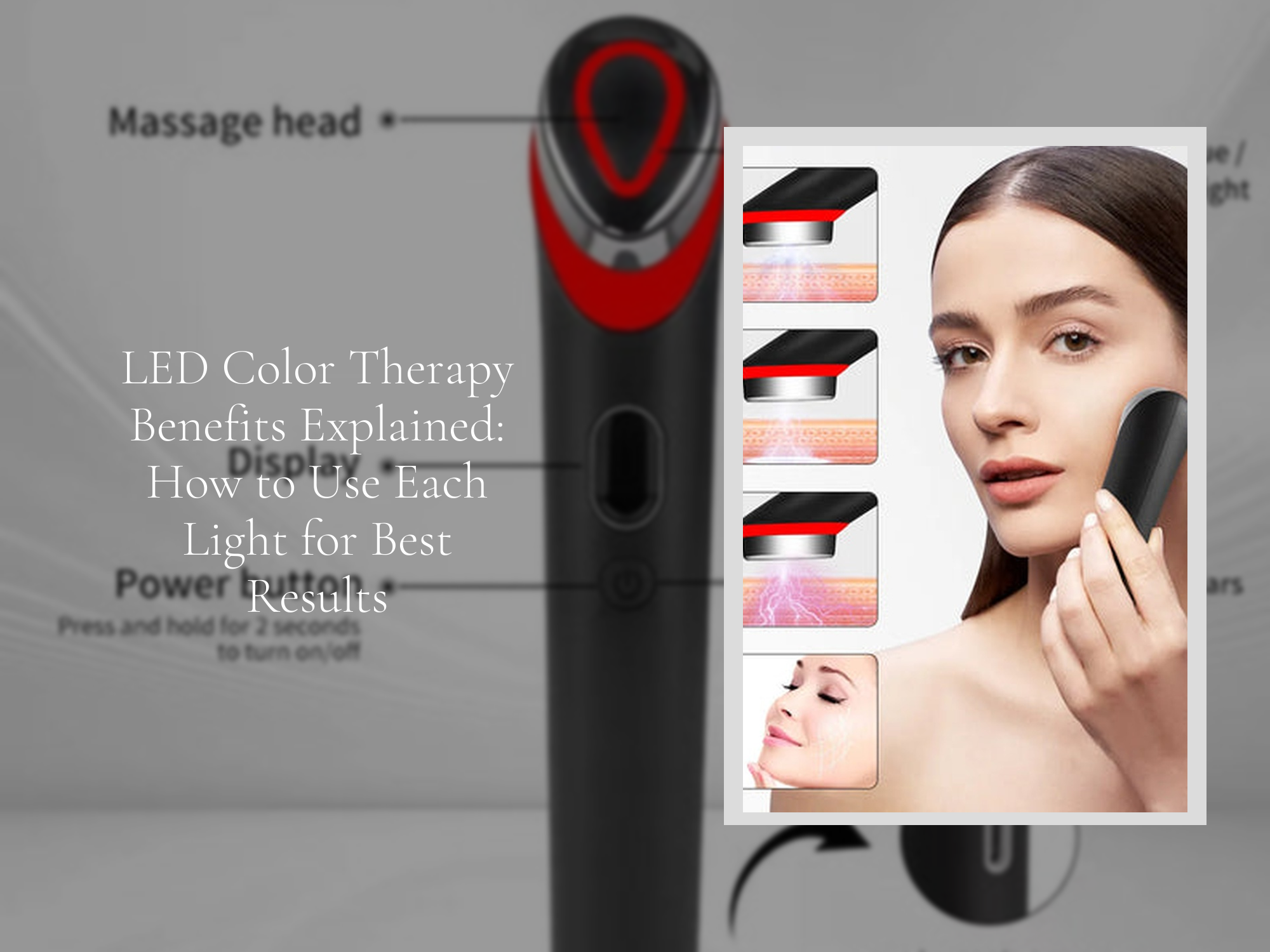 LED Color Therapy Benefits Explained: How to Use Each Light for Best R ...