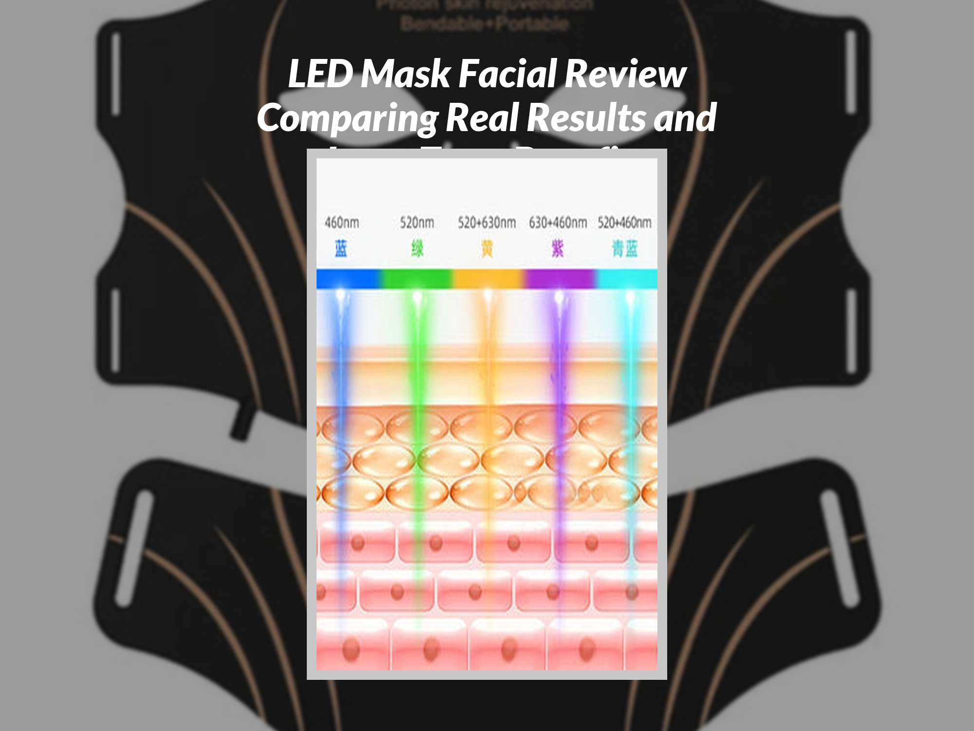 LED Mask Facial Review Comparing Real Results and Long-Term Benefits ...