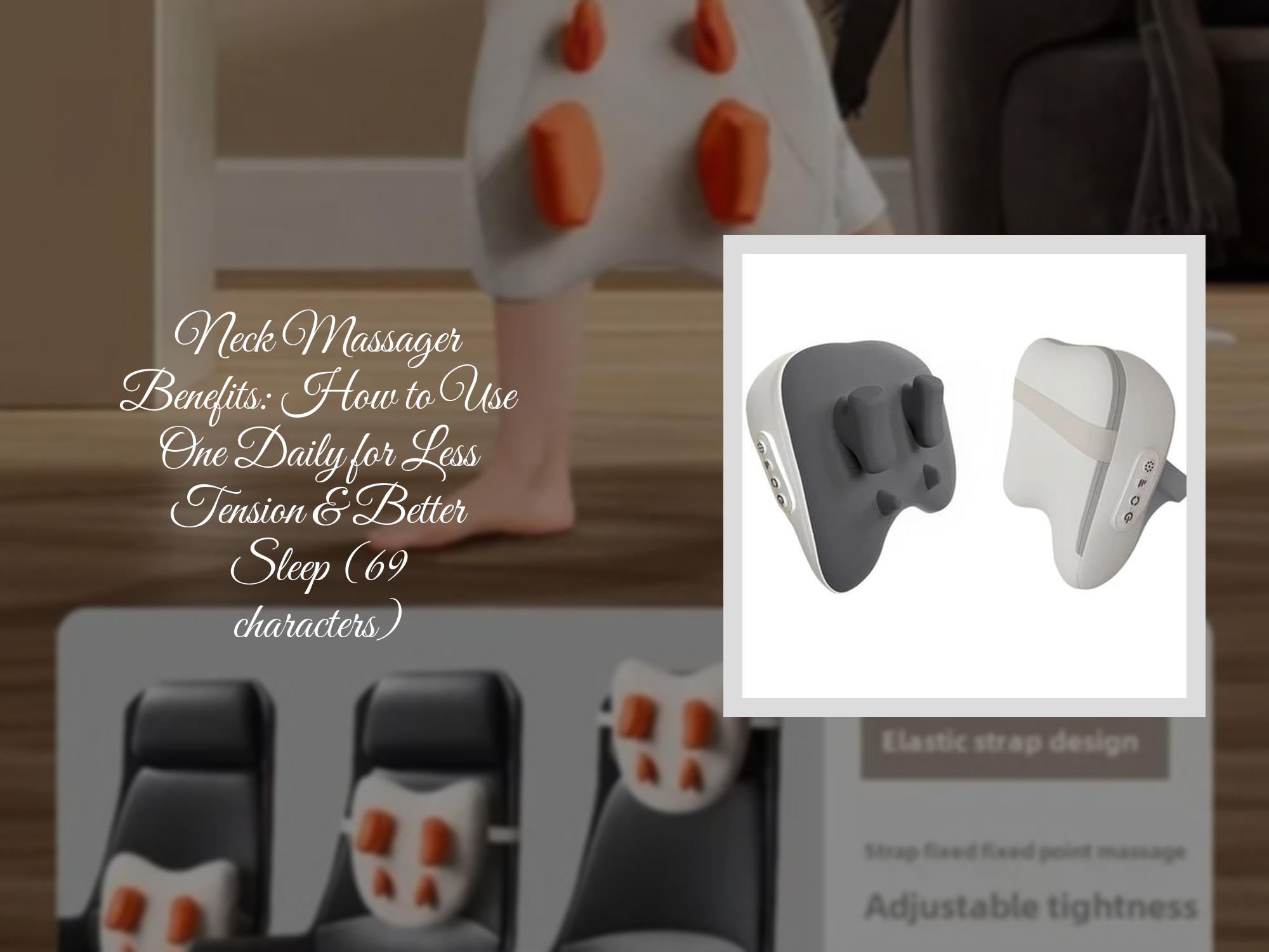 Neck Massager Benefits: How to Use One Daily for Less Tension & Better ...