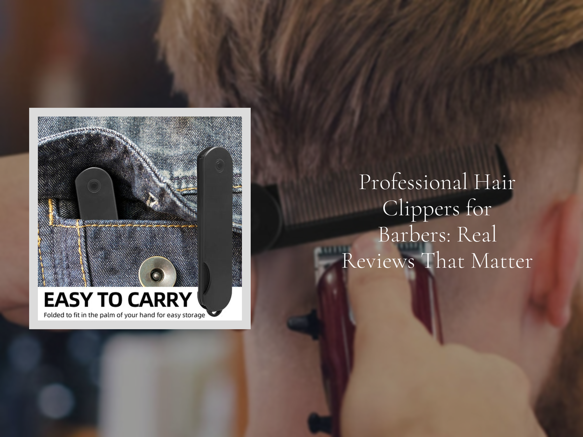 Professional Hair Clippers for Barbers: Real Reviews That Matter ...