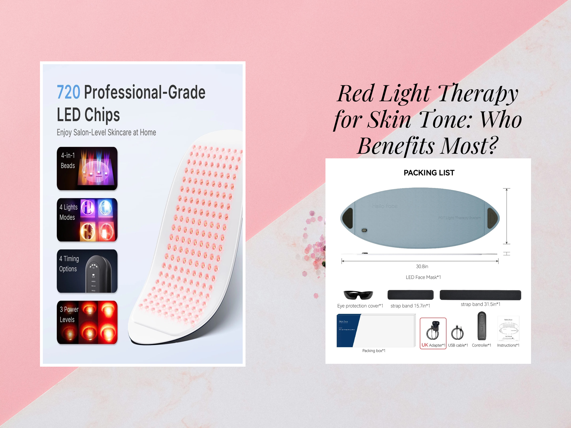 Red Light Therapy for Skin Tone: Who Benefits Most? – KentDO™ Healthy ...