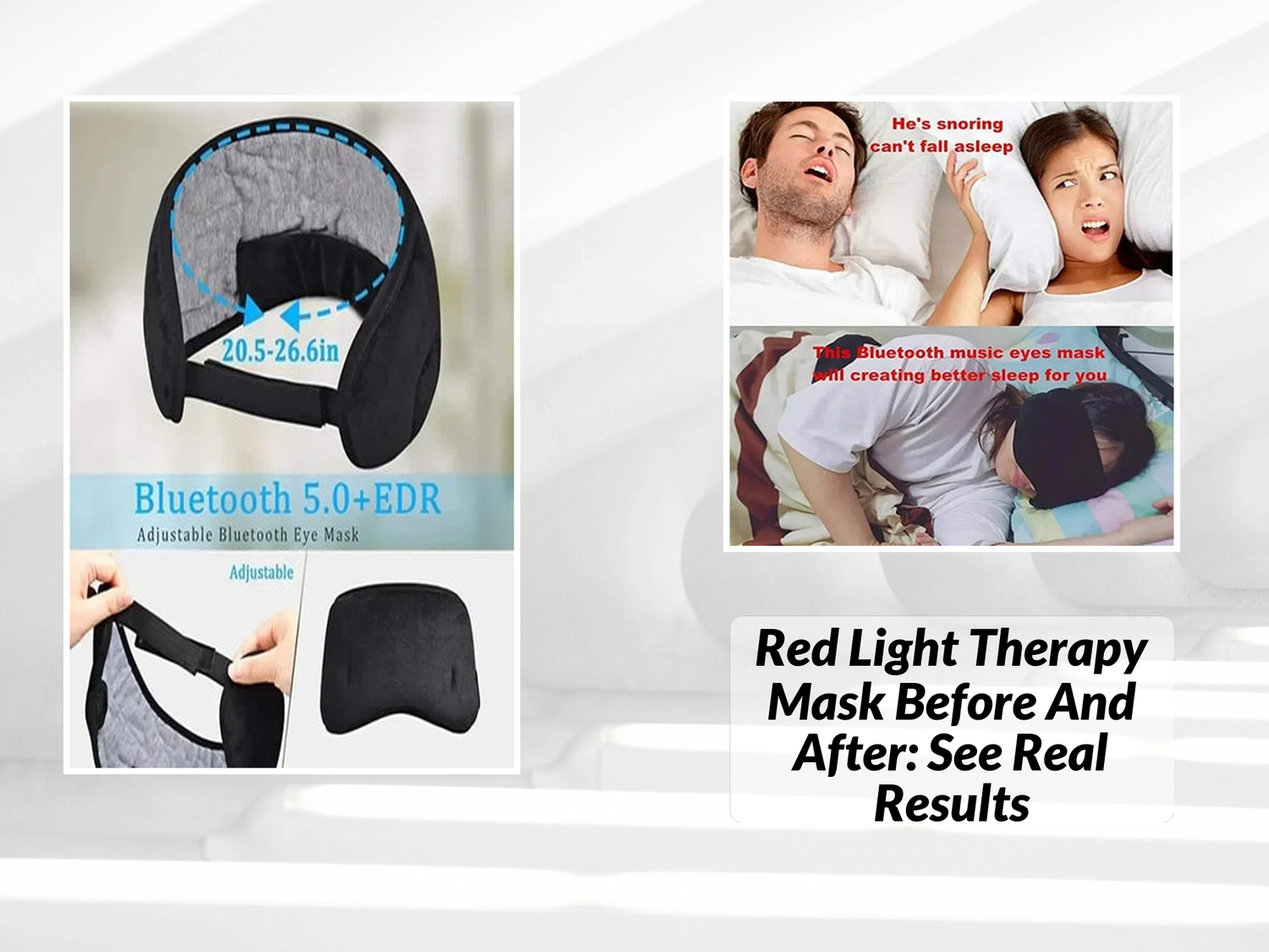 Red Light Therapy Mask Before And After: Face & Eye Results – KentDO ...