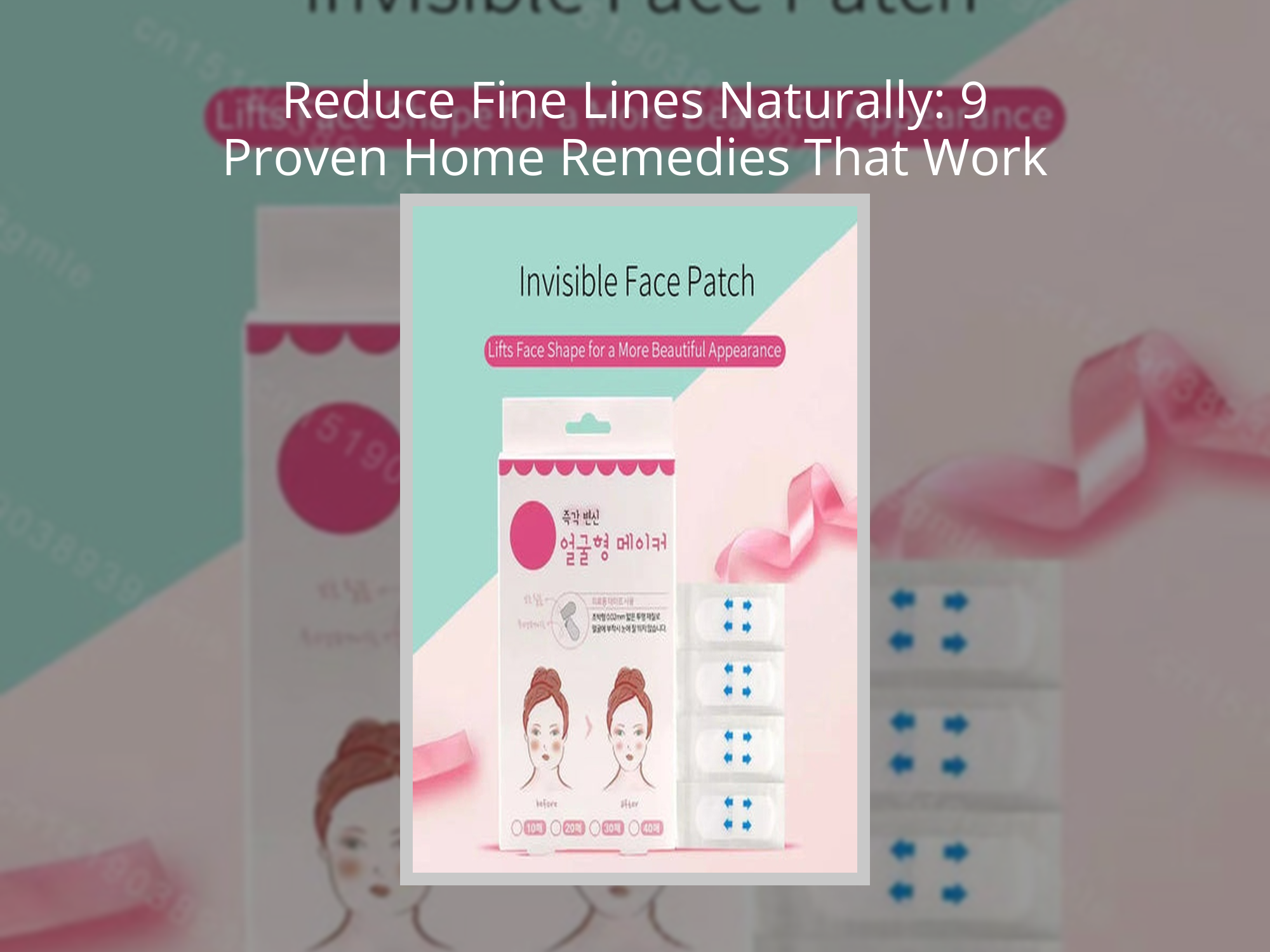 Reduce Fine Lines Naturally: 9 Proven Home Remedies That Work – KentDO ...