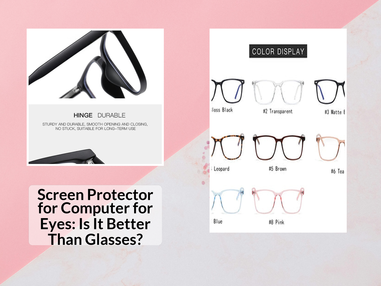 Screen Protector for Computer for Eyes—Anti-Glare Glasses? – KentDO ...