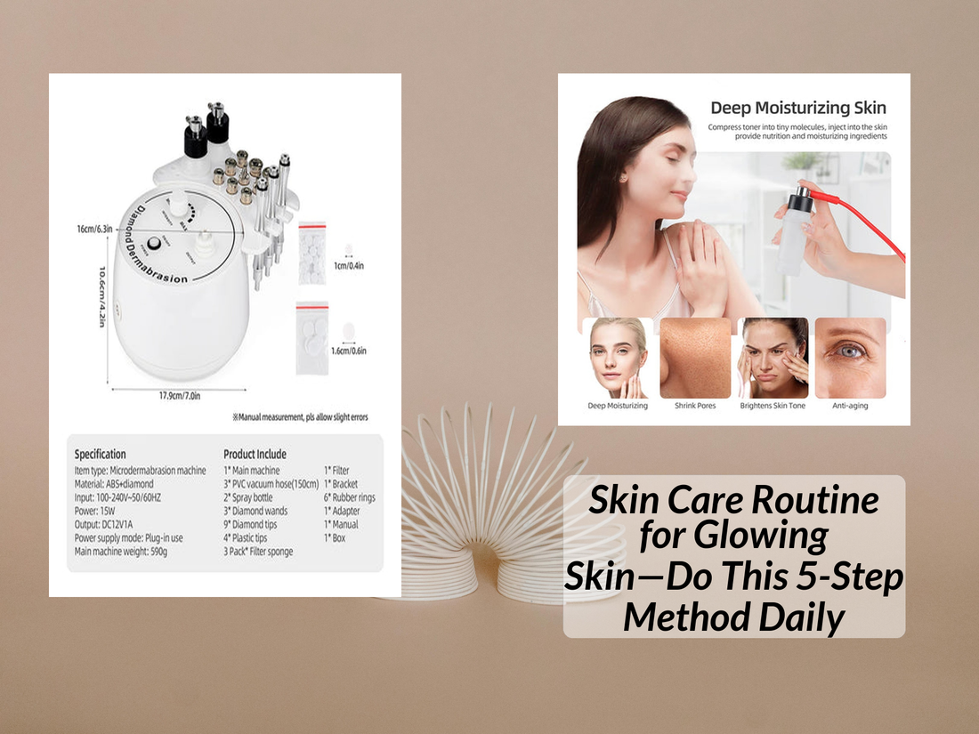 Skin Care Routine for Glowing Skin—Do This 5-Step Method Daily – KentDO ...