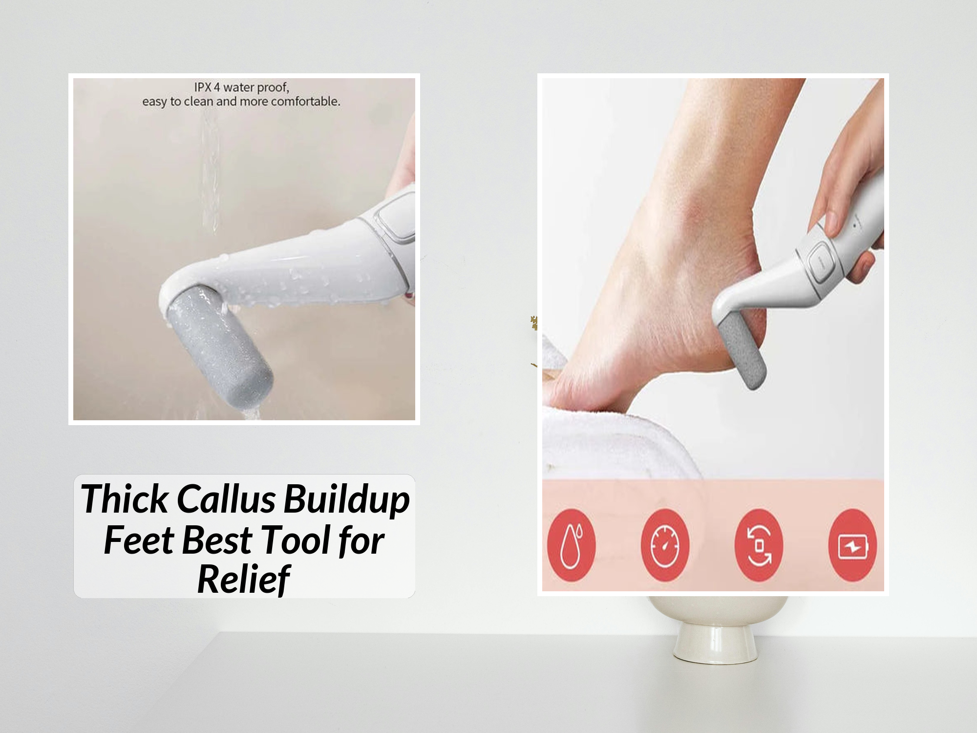 Thick Callus Buildup Feet Best Tool for Relief – KentDO™ Healthy & Beauty