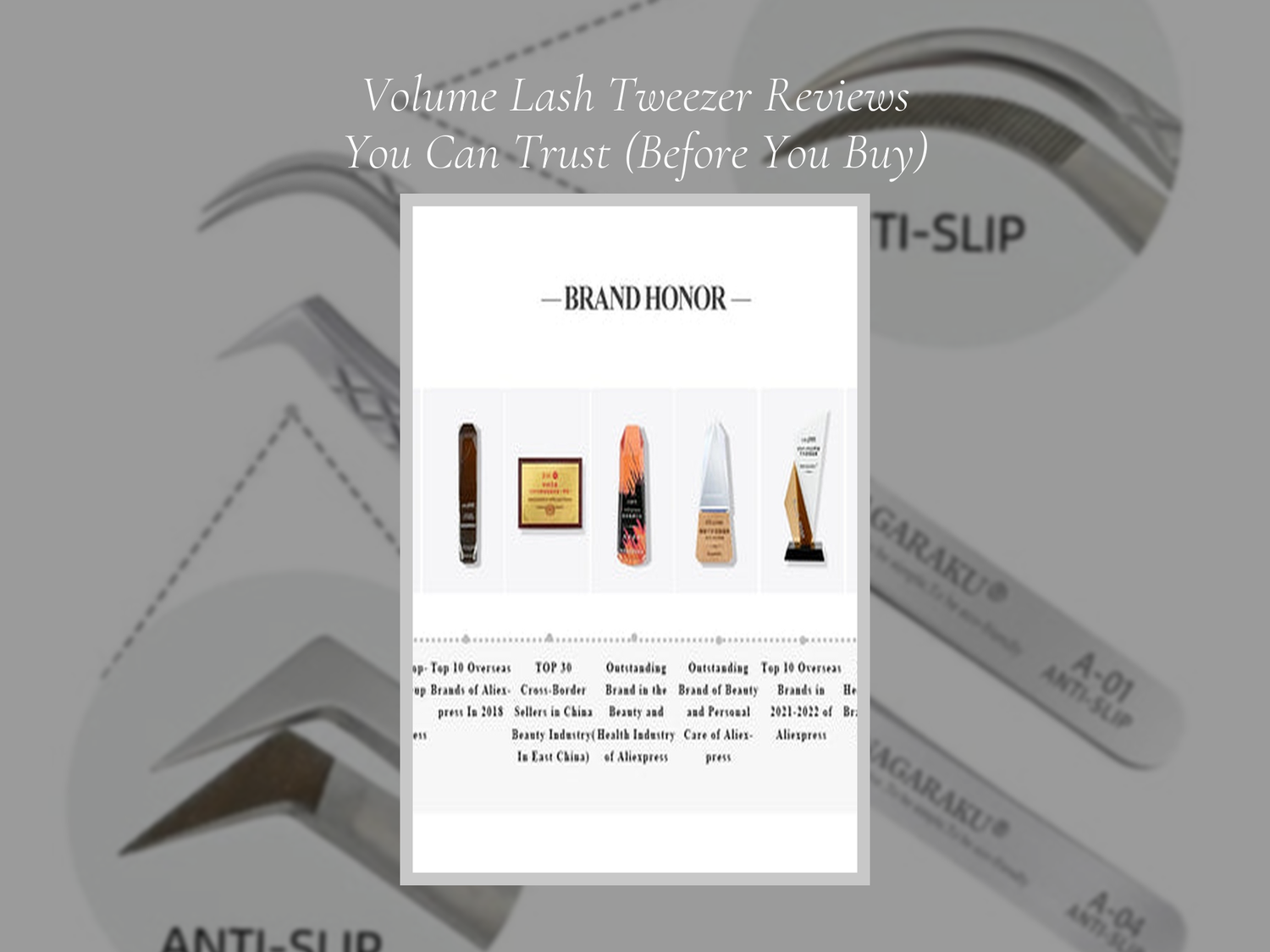 Volume Lash Tweezer Reviews You Can Trust (Before You Buy) – KentDO ...