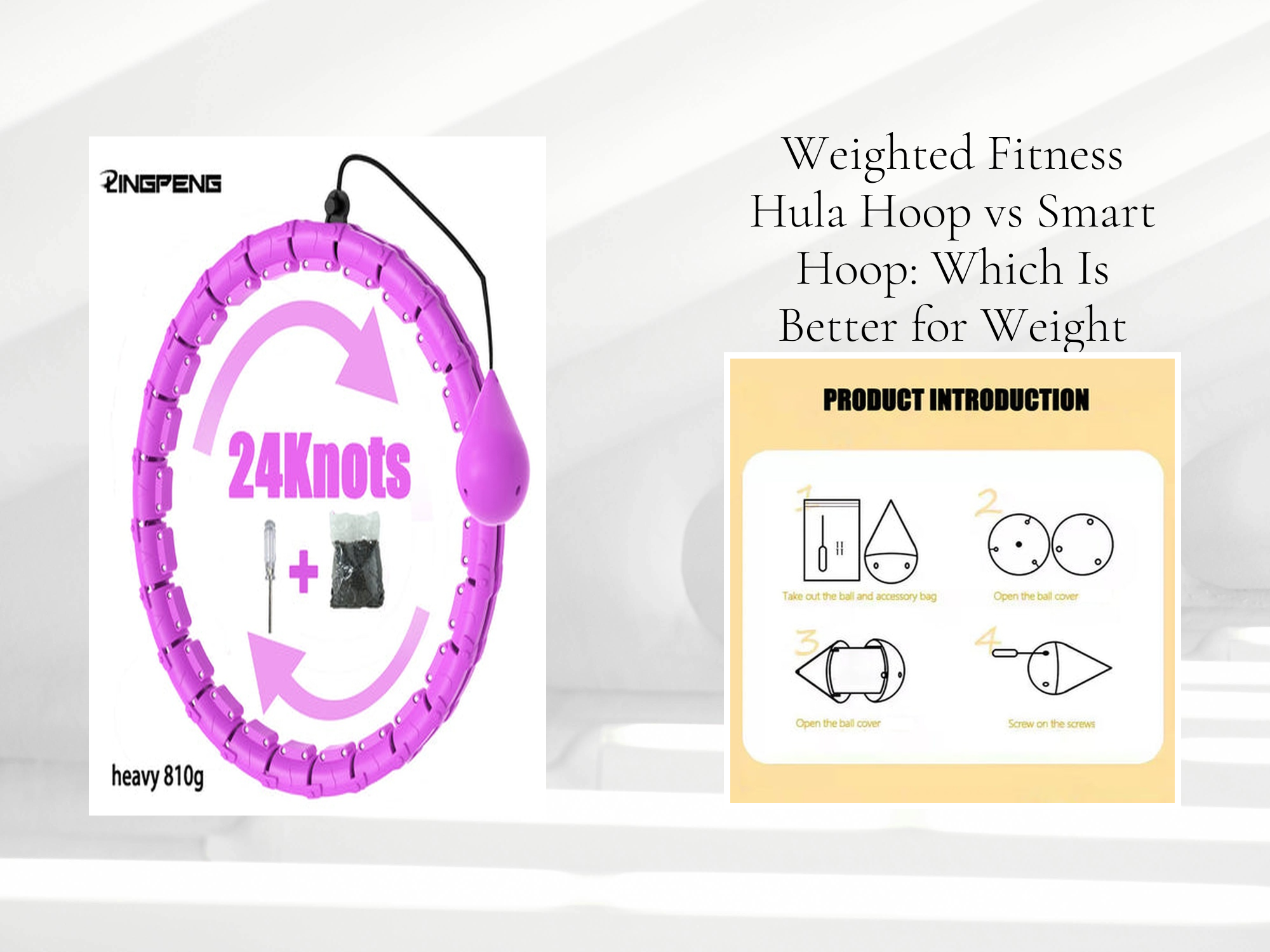 Weighted Fitness Hula Hoop: Before & After Truth for Fast Loss – KentDO ...