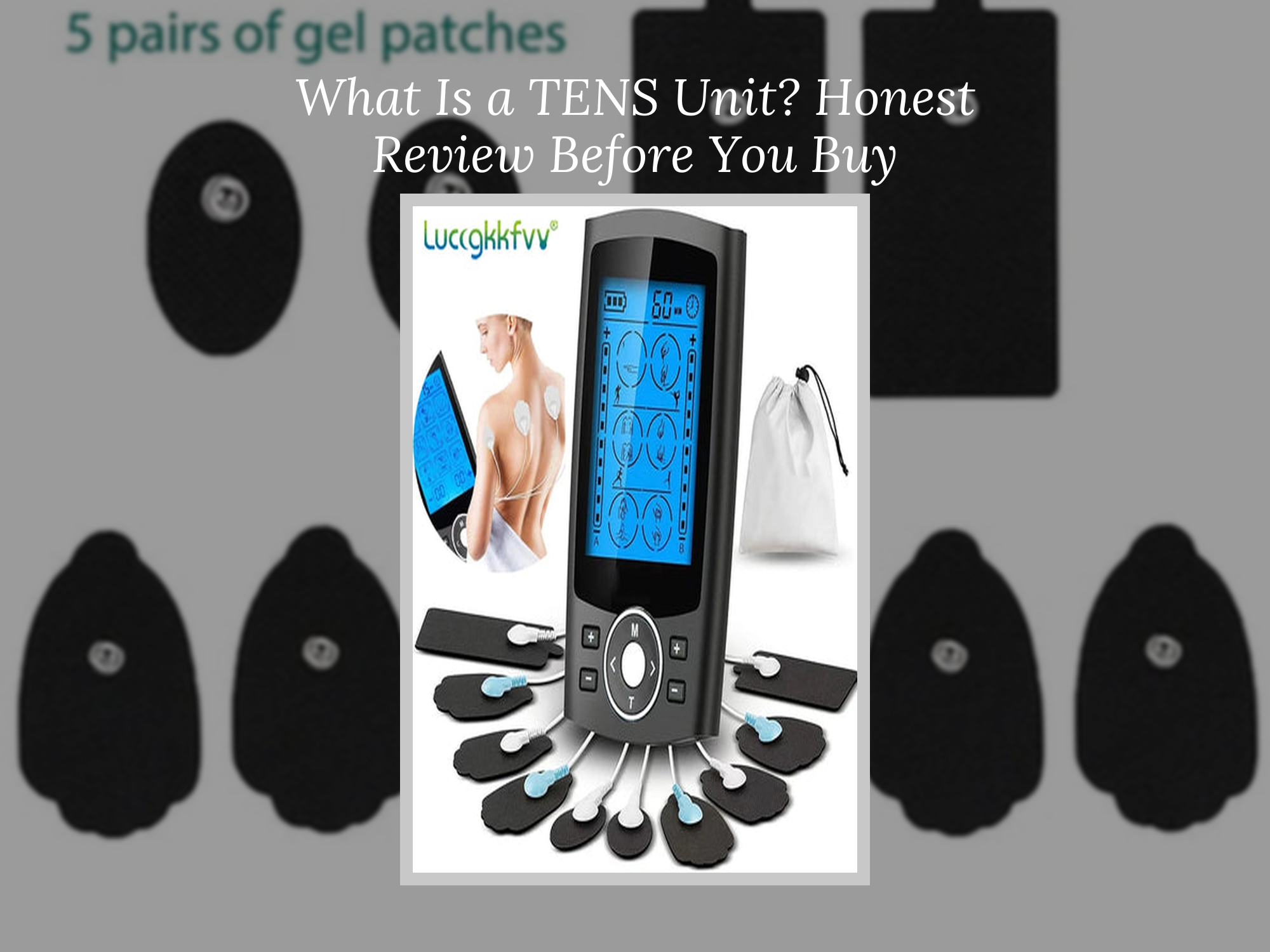What Is a TENS Unit? Honest Review Before You Buy – KentDO™ Healthy ...
